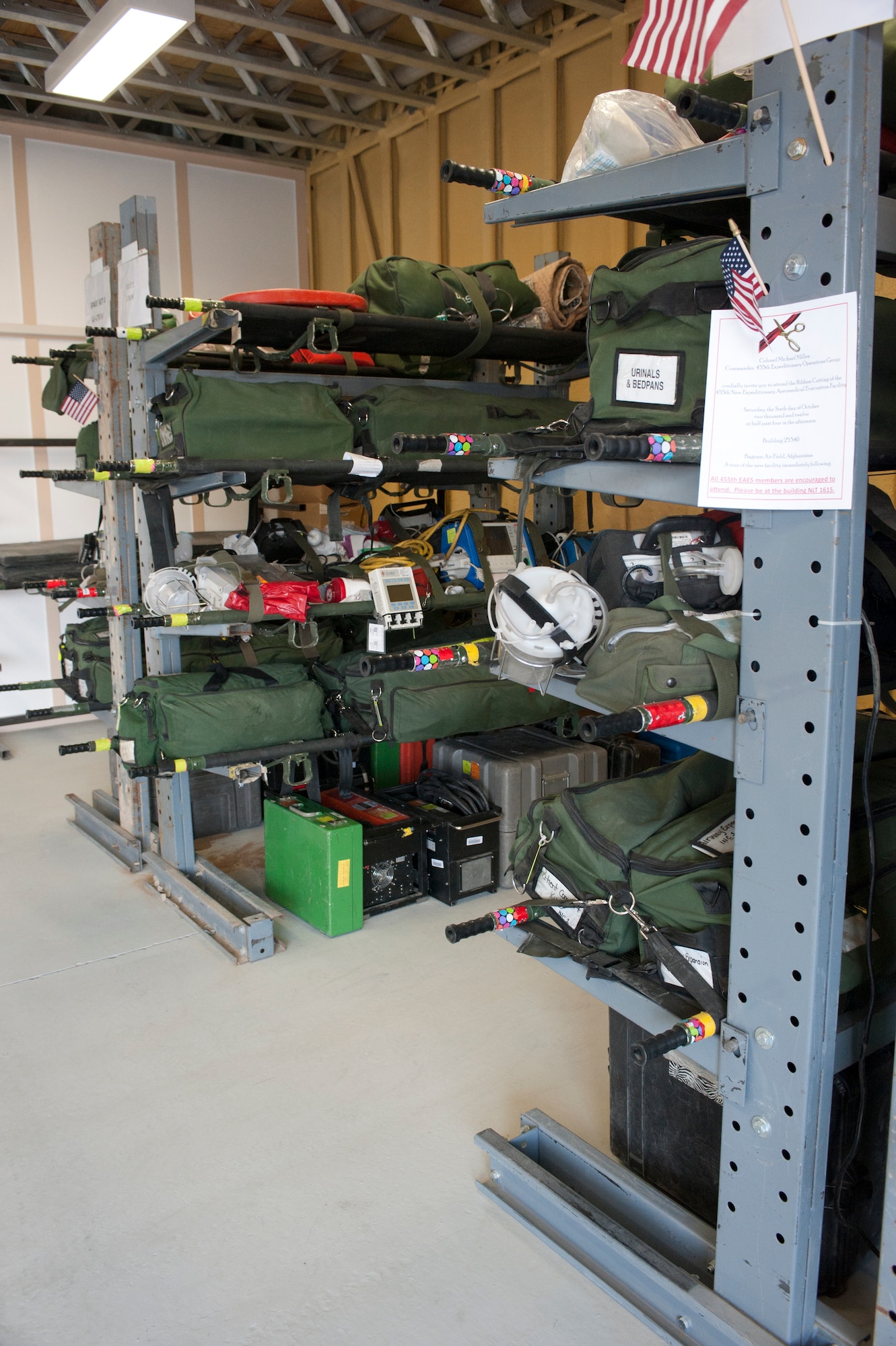 Bagram Aeromedical Evac Team Christens New Improved Home > U.S. Air ...