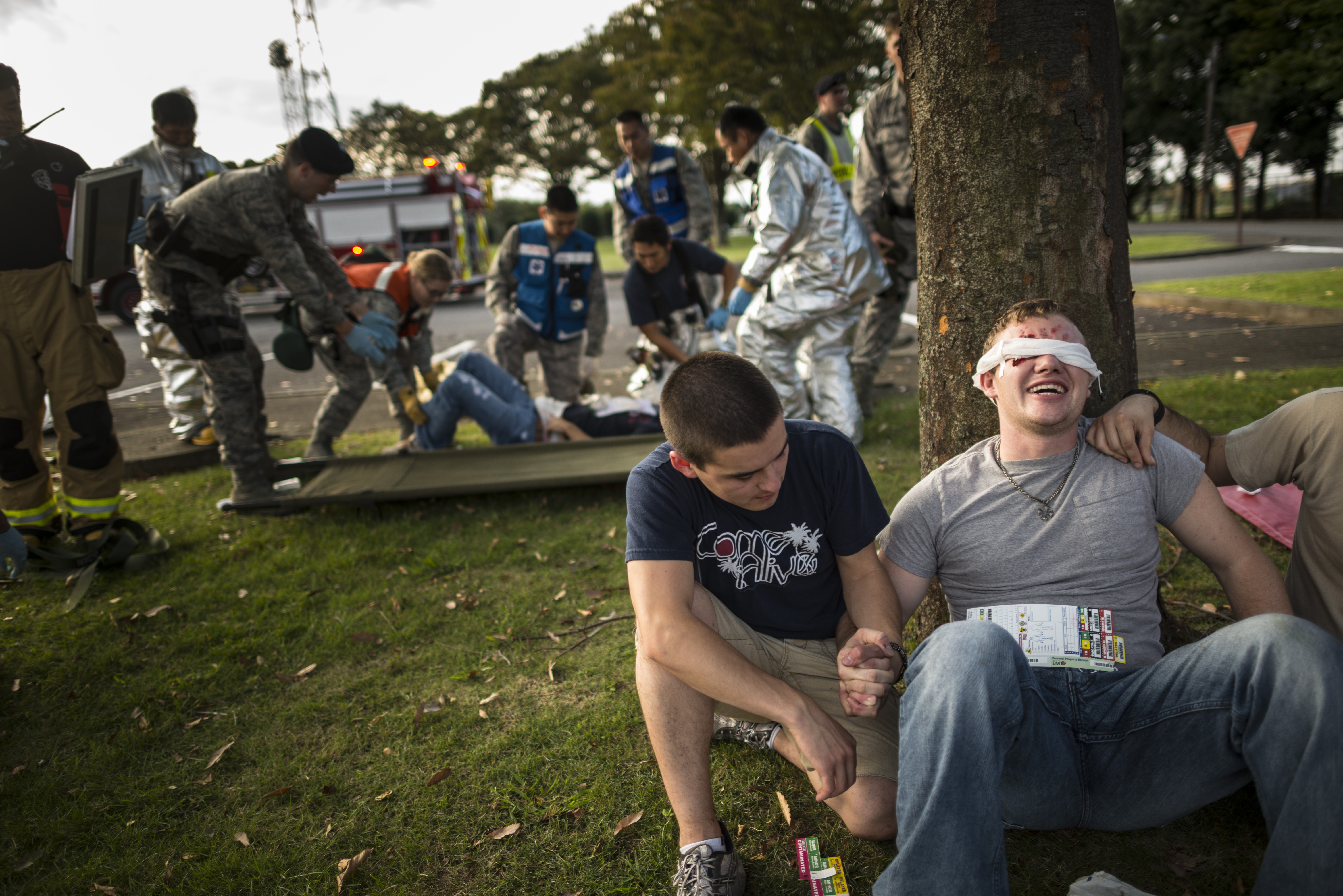 Emergency crews stay sharp, practice response > Pacific Air Forces ...