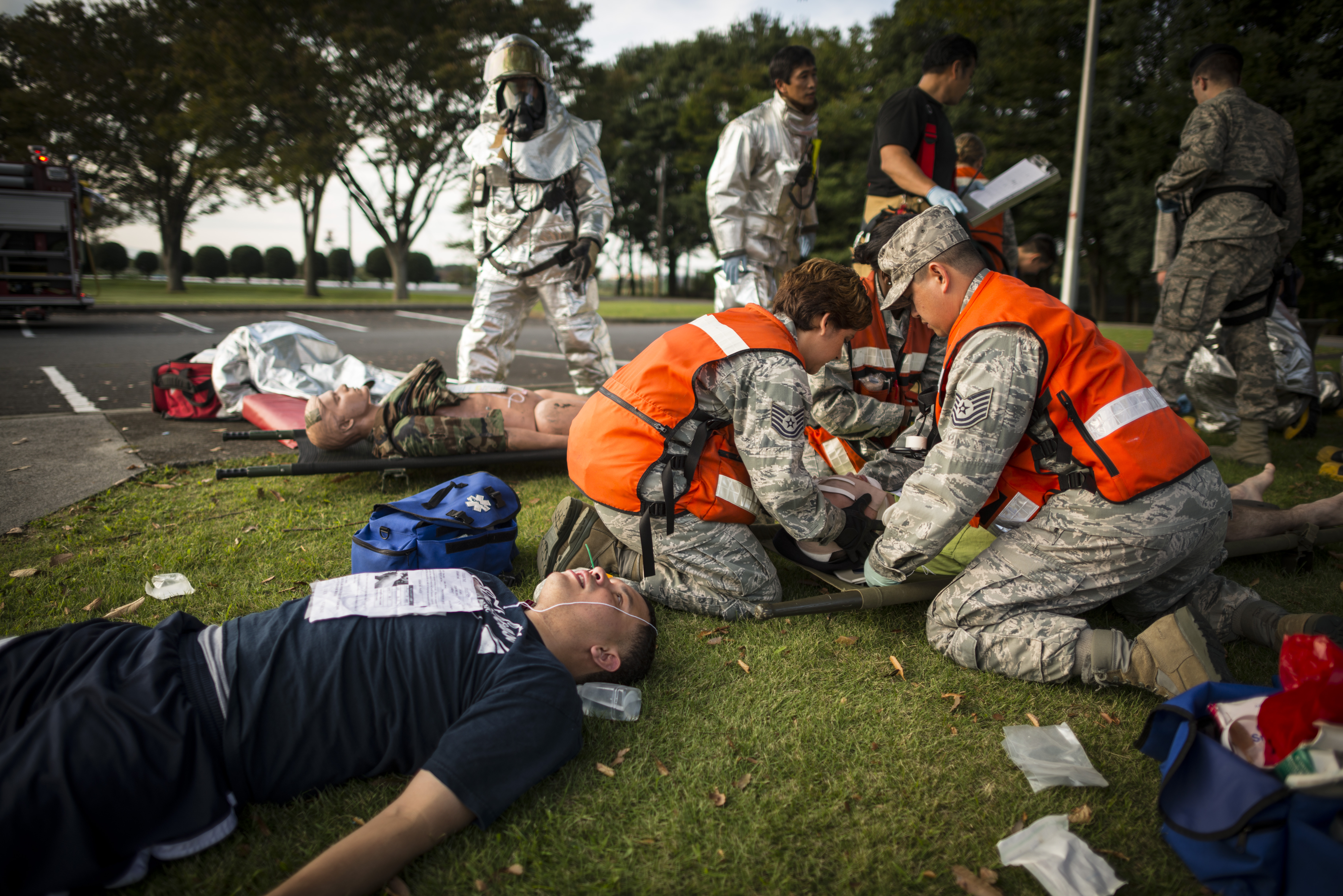 Emergency crews stay sharp, practice response > Pacific Air Forces ...