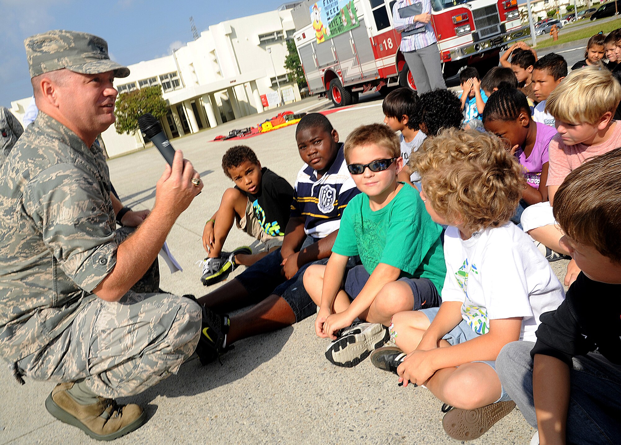 Students help start Fire Prevention Week > Kadena Air Base > News