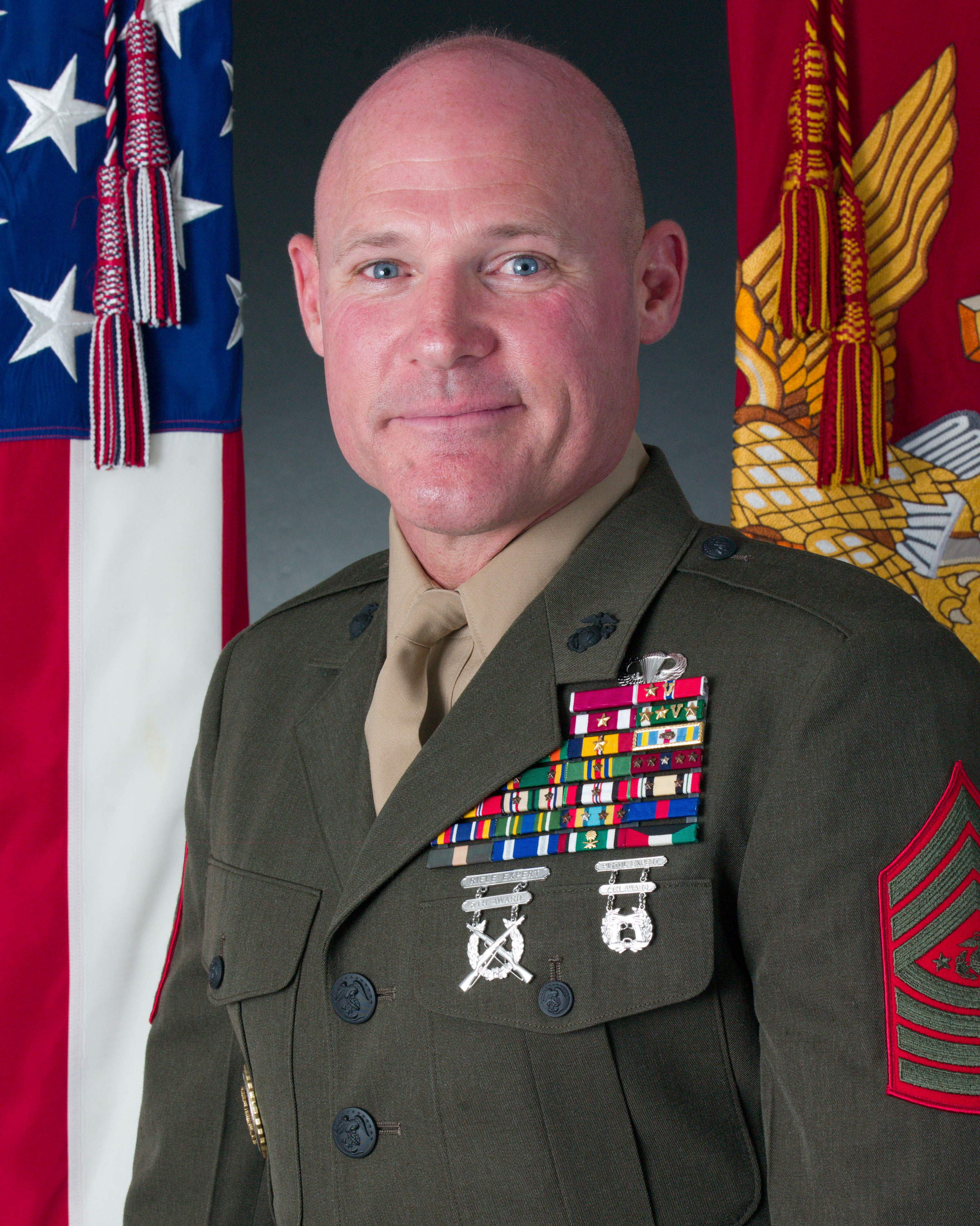 Micheal P. Barrett > Sergeant Major of the Marine Corps > History