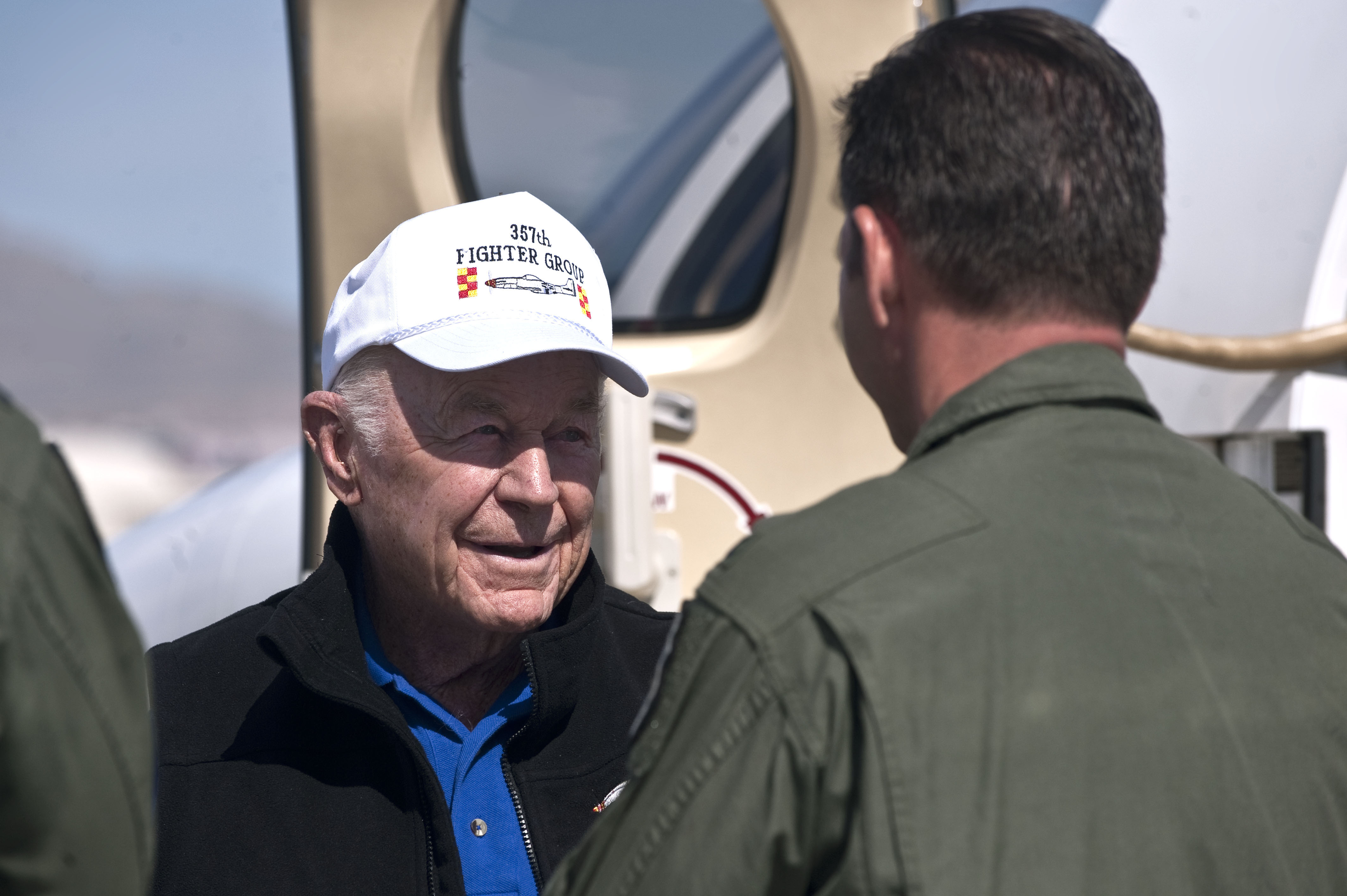 Yeager commemorates historic flight