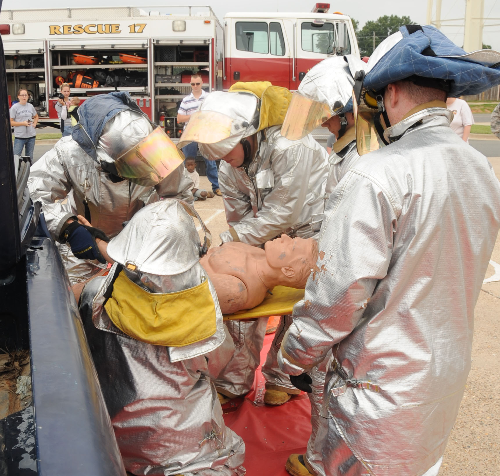 Fire Prevention Week > Barksdale Air Force Base > Display
