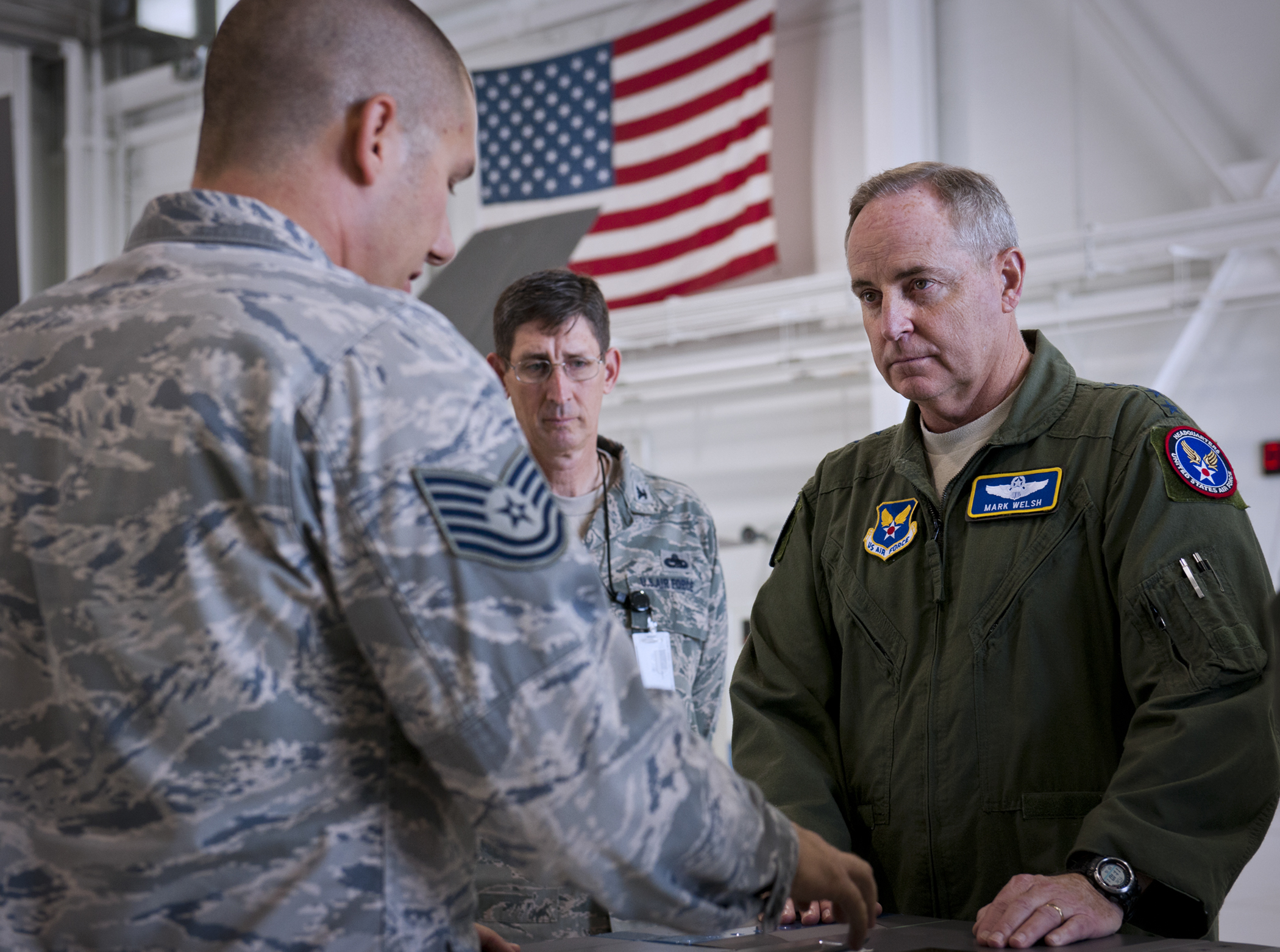CSAF visits 33rd Fighter Wing