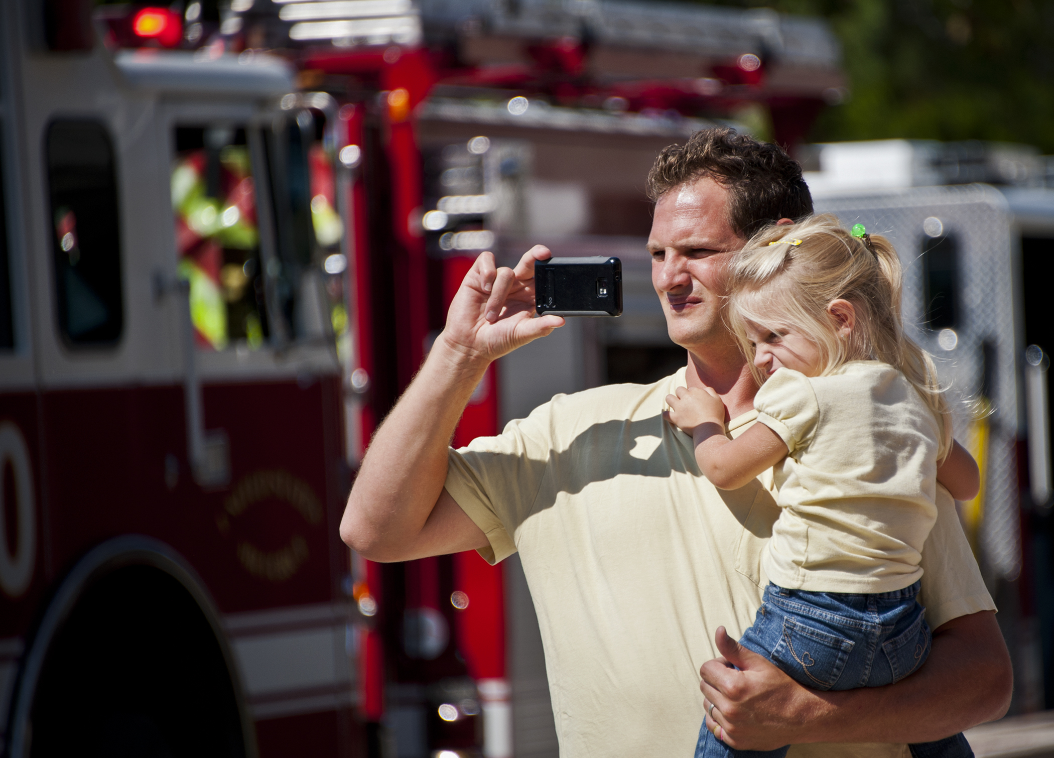 Car extrication demonstration