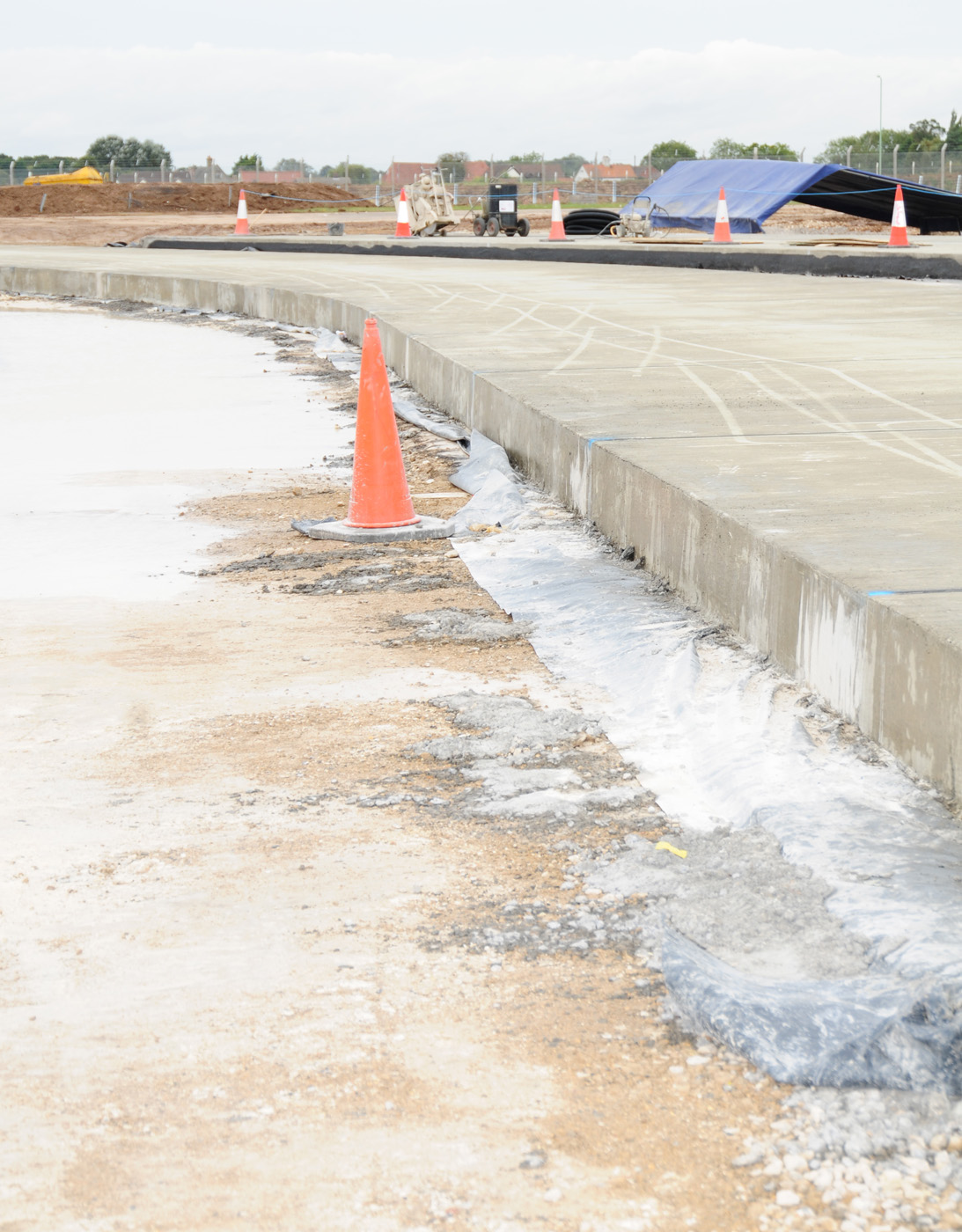 Construction for runway extension underway > Royal Air Force Mildenhall ...