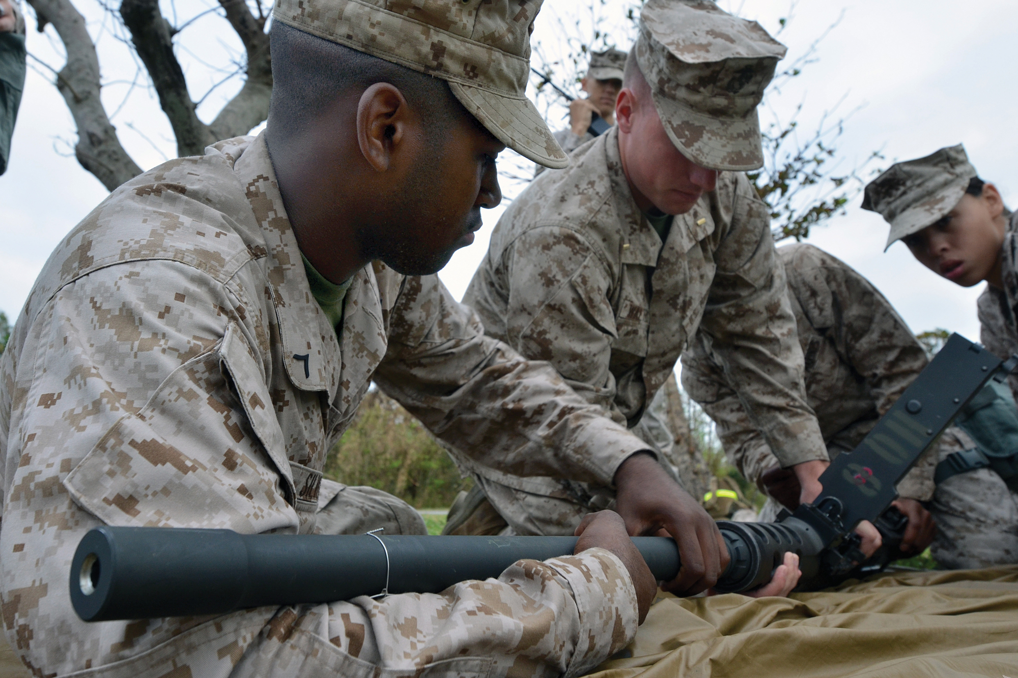 Marine Air Support Squadron 2 Marines sharpen skills during small-unit ...