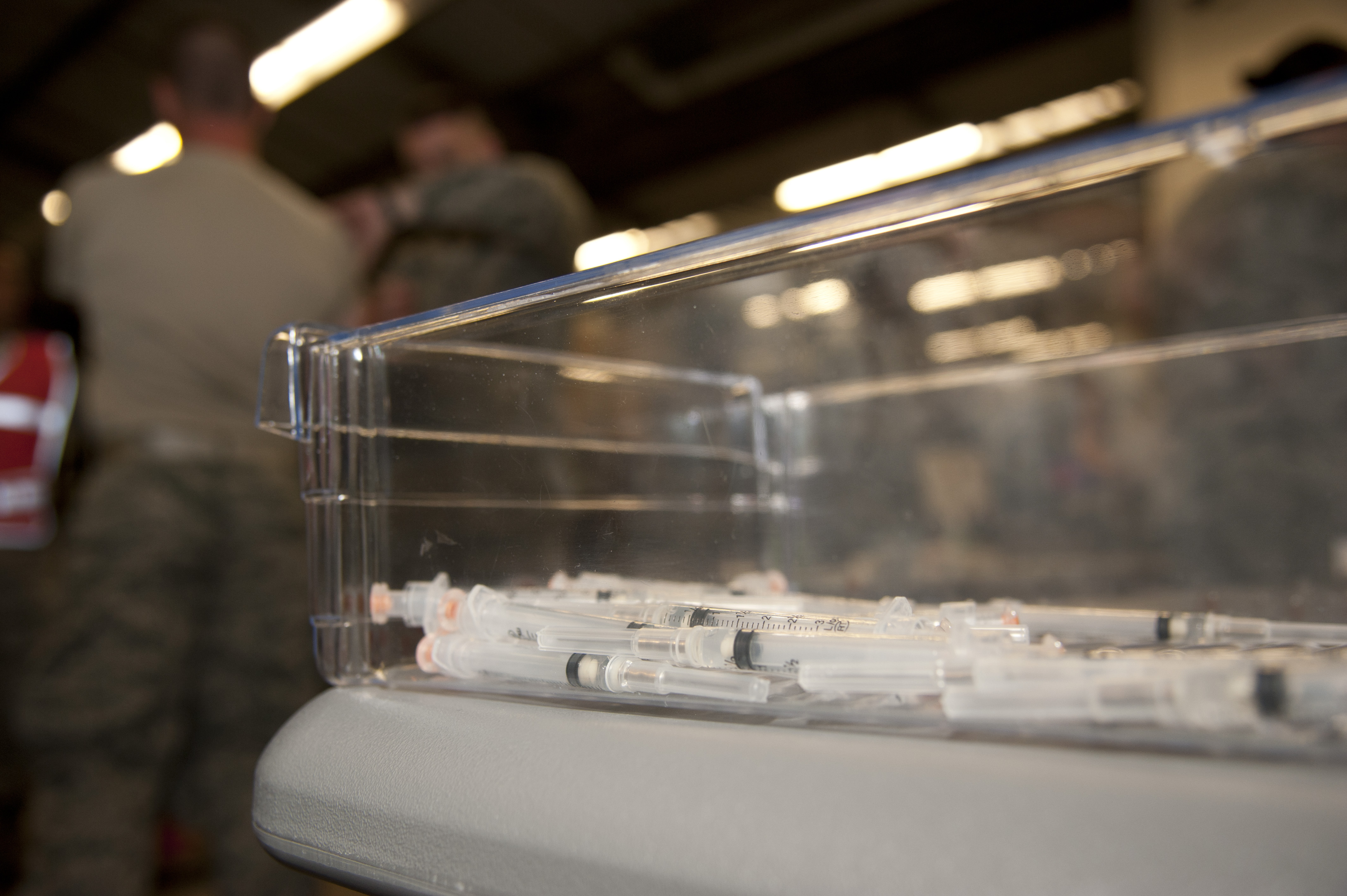 Team V participates in first time mass inoculation