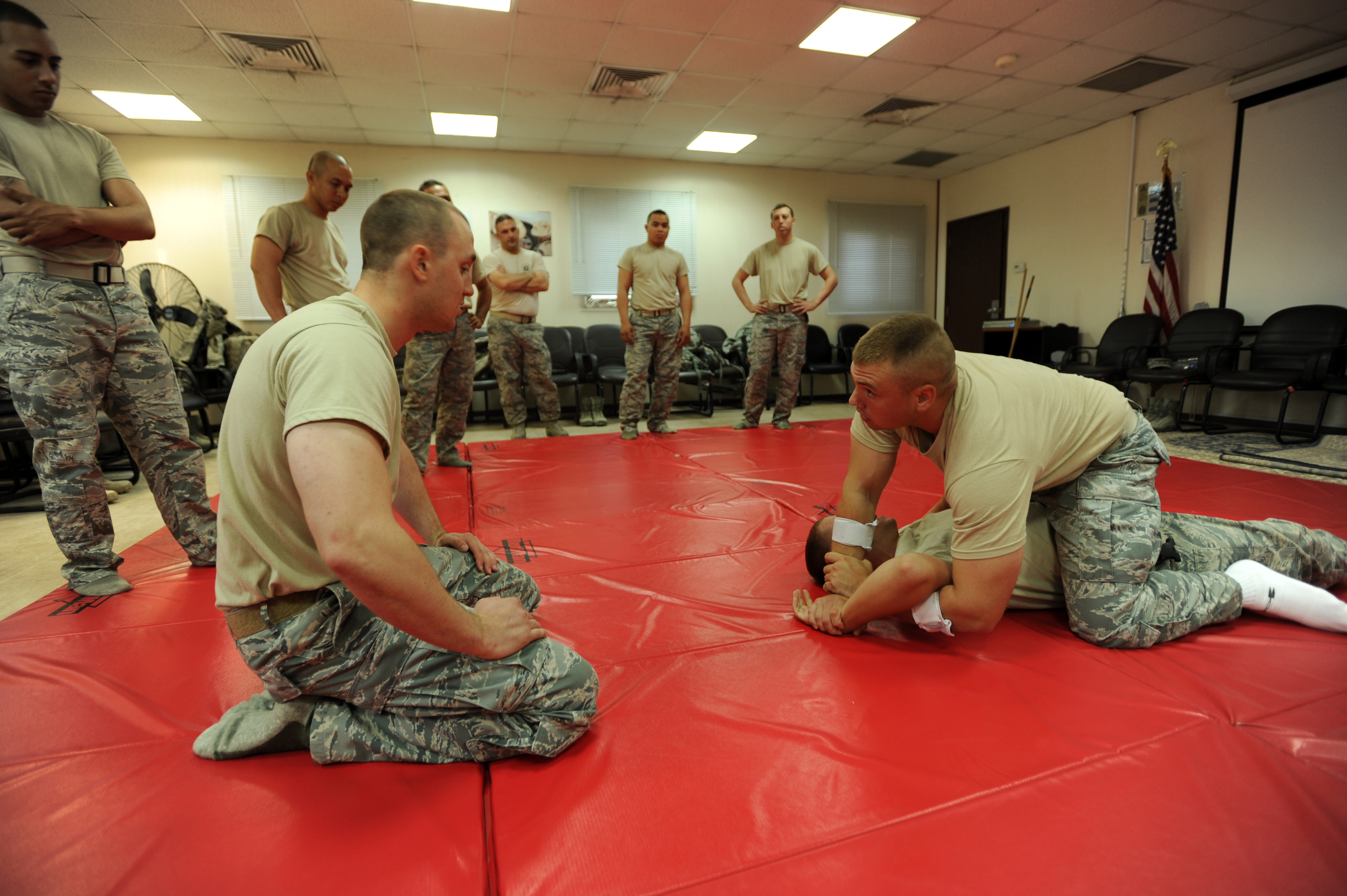 Grand Slam Defenders Strike: hand-to-hand combat > U.S. Air Forces ...