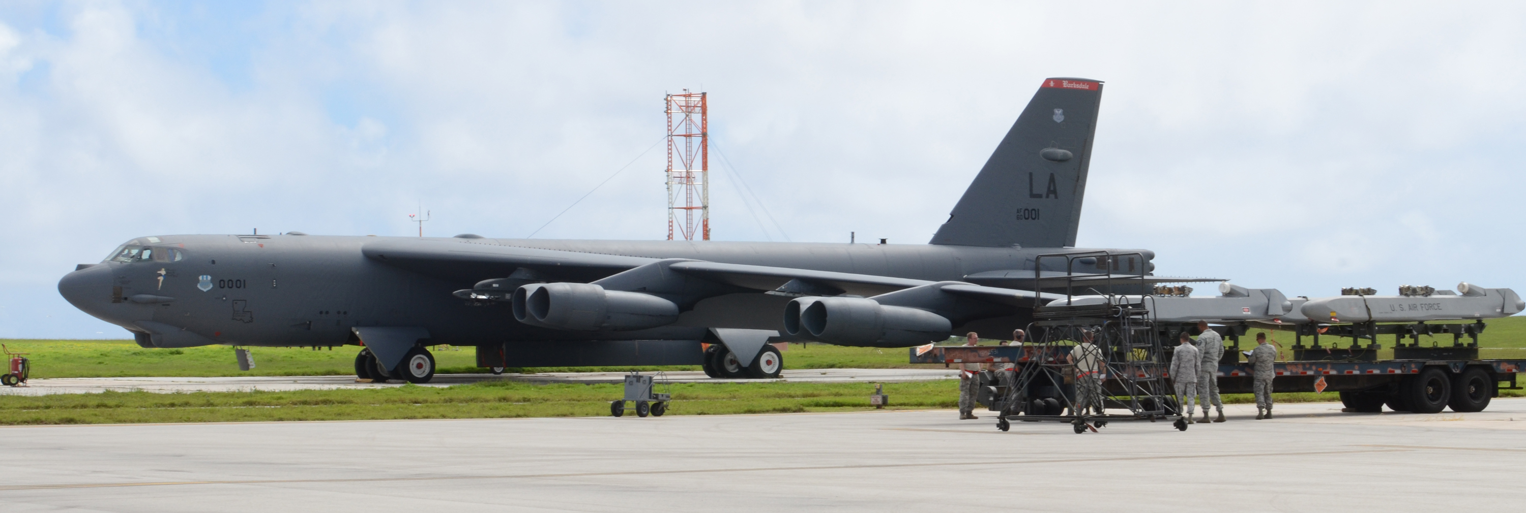 Loading the B-52