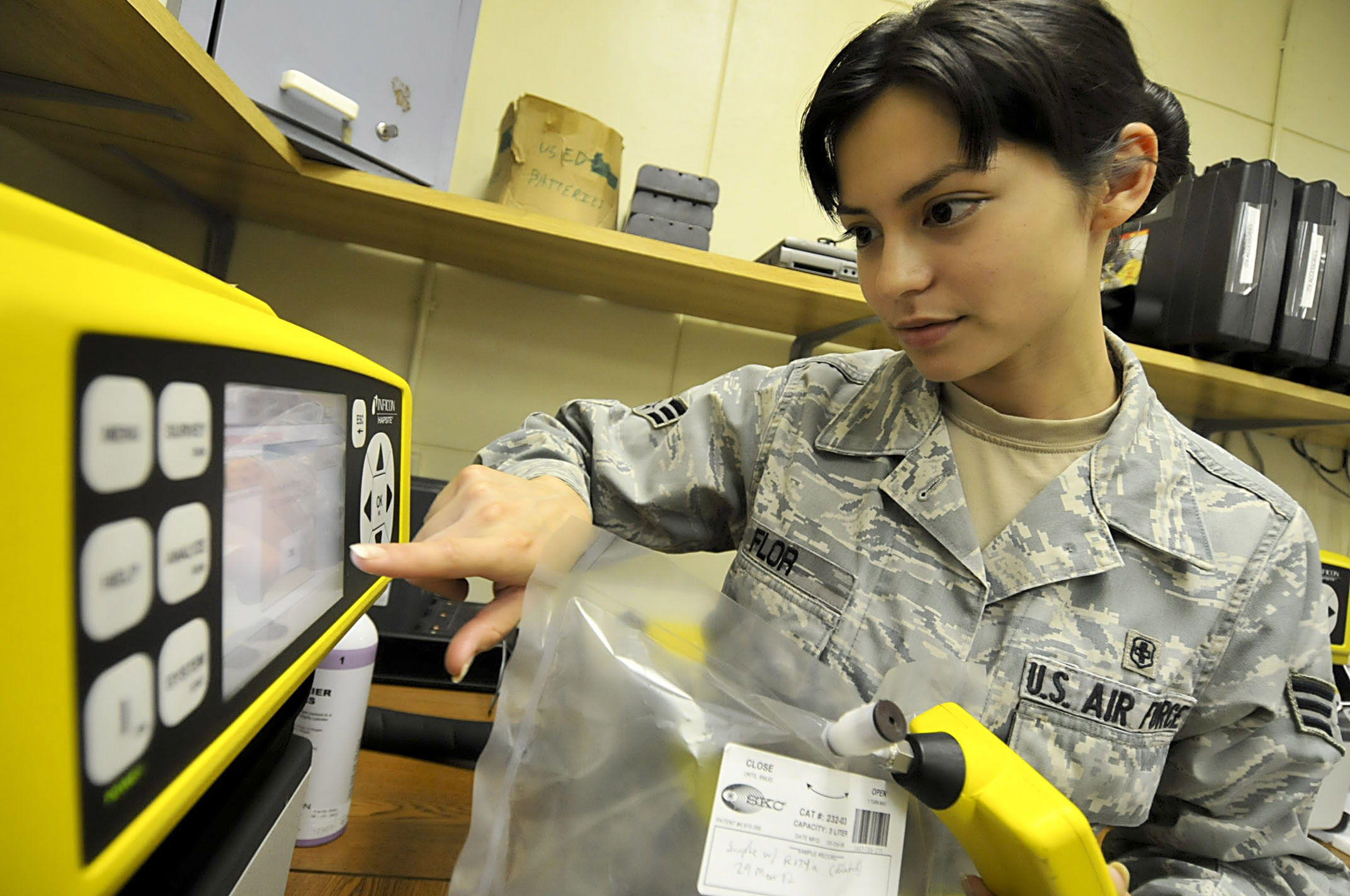 Bioenvironmental keeps equipment ready to go