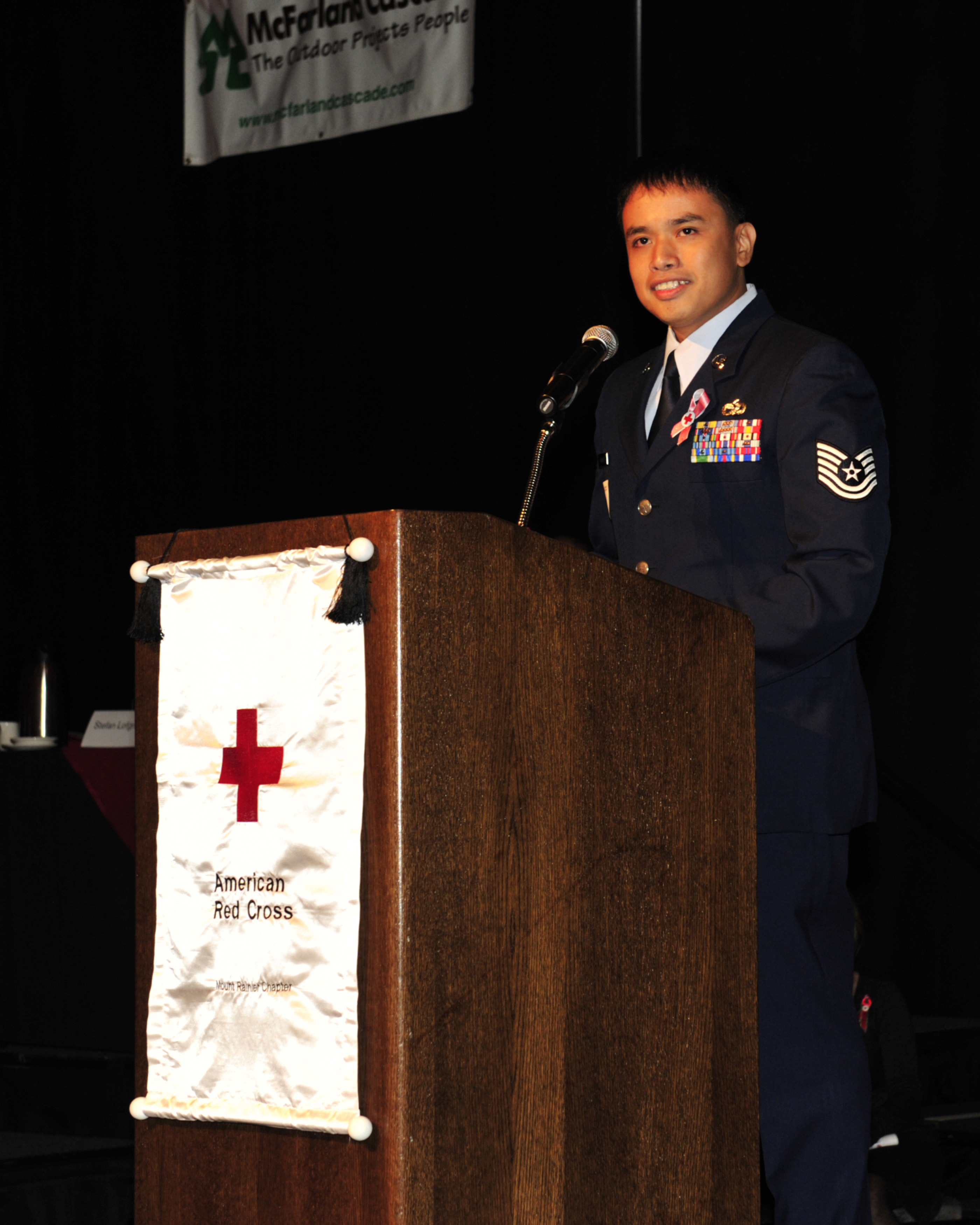 APS Airman honored at American Red Cross heroes breakfast > Team ...