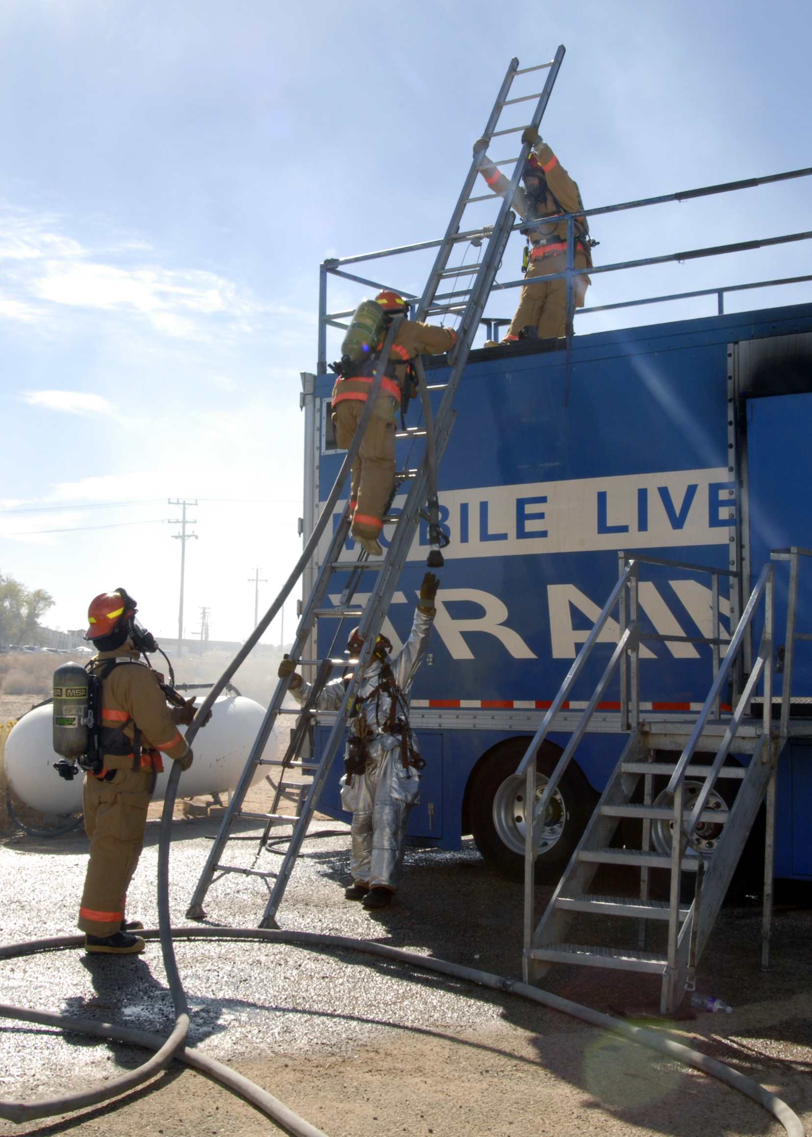 Live fire training keeps Edwards department proficient > Edwards Air ...