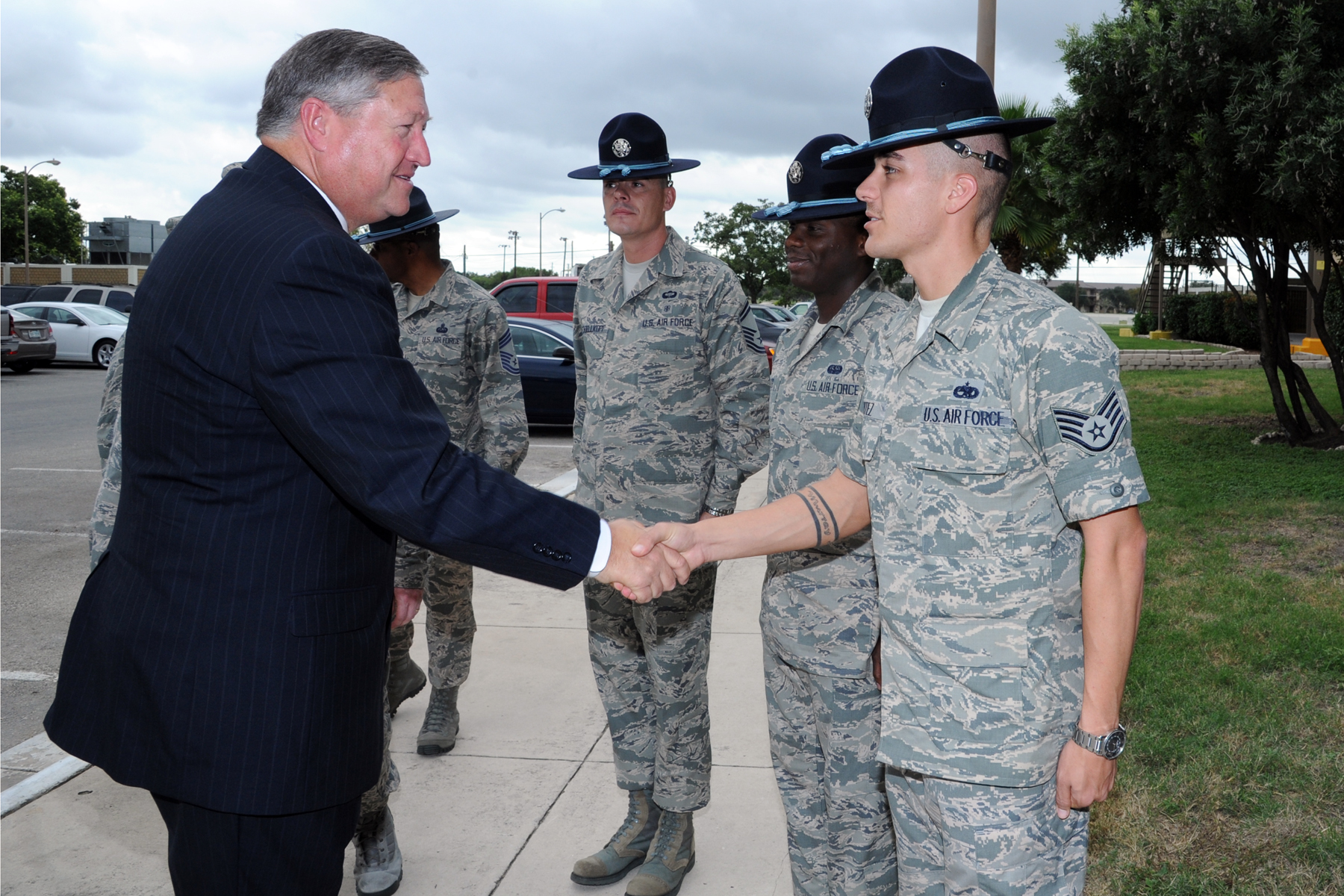 SECAF visits BMT