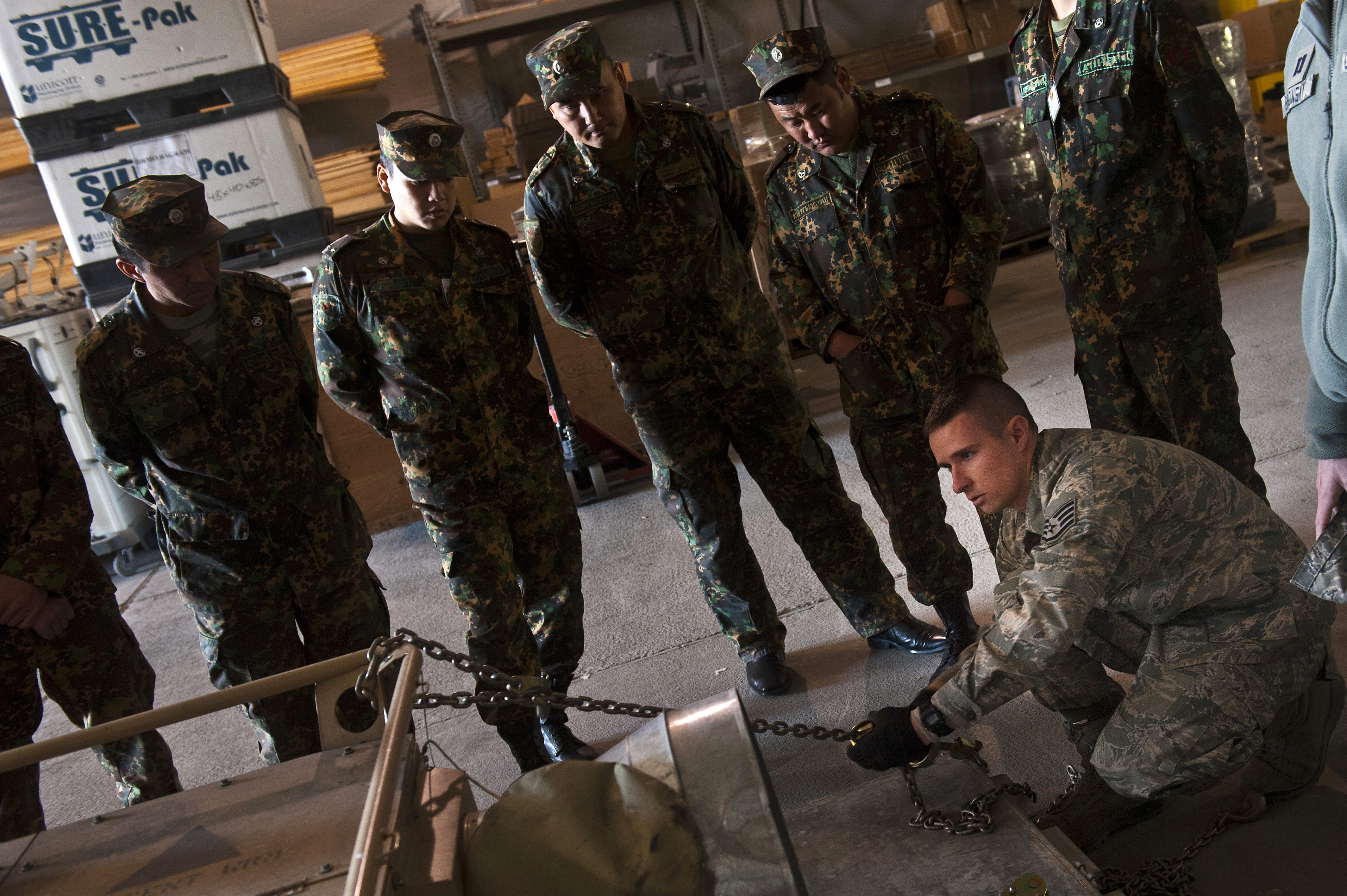 TCM, Kyrgyz Republic Ministry of Defense conduct transportation ...