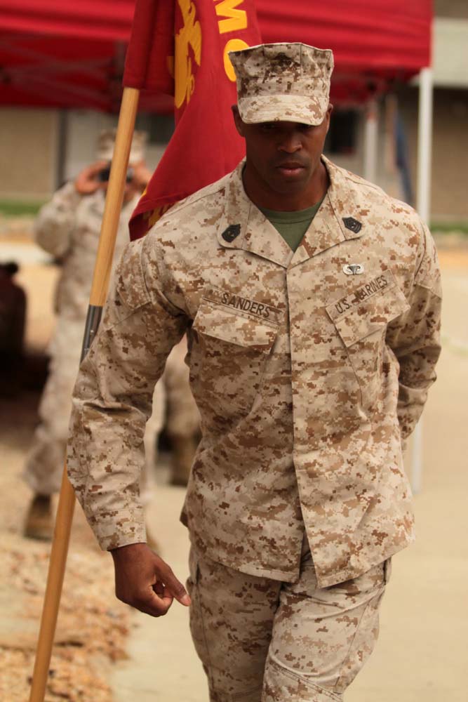 Fox Company Deactivation Ceremony.