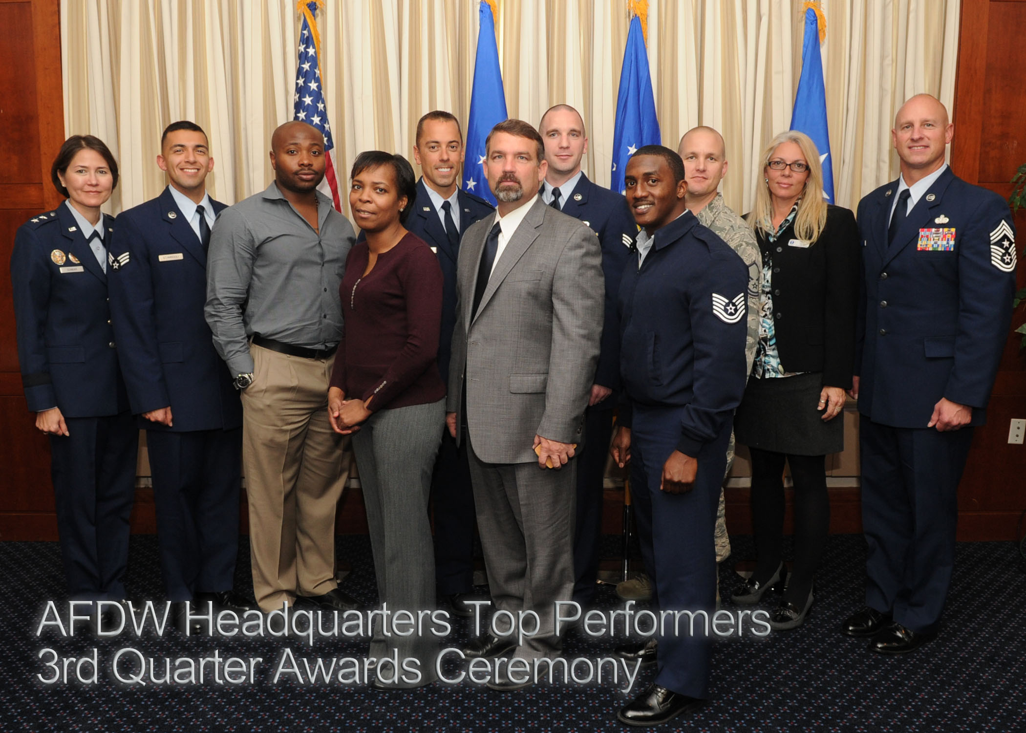 AFDW HQ 3rd Quarter Award Winners > Air Force District of Washington ...