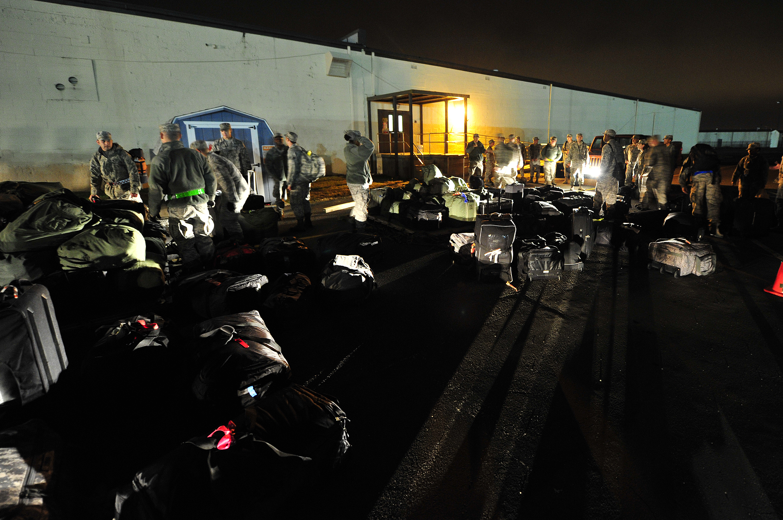 Air mobility response team deploys to maintain alert capability during ...