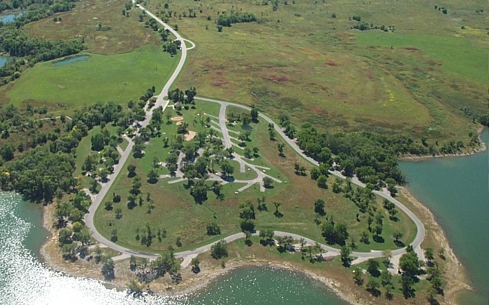 Melvern Lake's Coeur D'Alene Park Campground