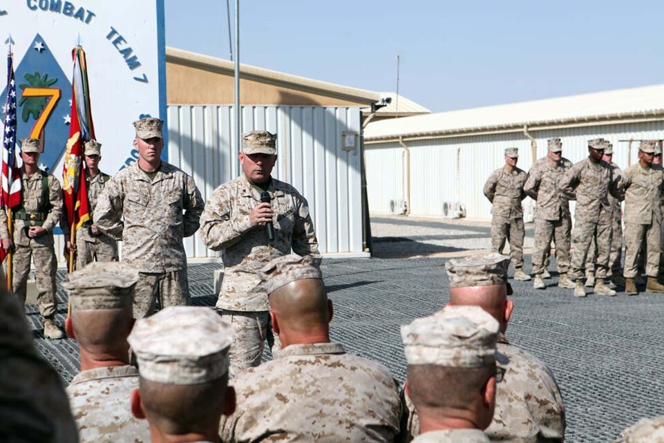 Magnificent Seventh takes over for the Fighting Sixth > 1st Marine ...