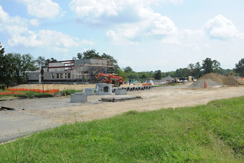 LaSalle gate construction continues > Joint Base Langley-Eustis ...