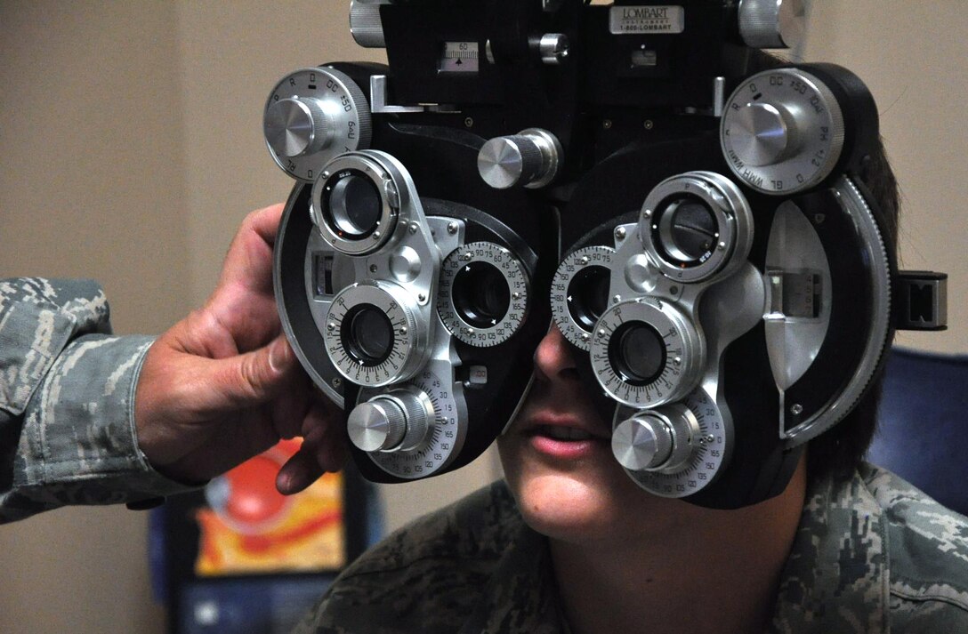 Buckley optometry clinic opens eyes for service members, families