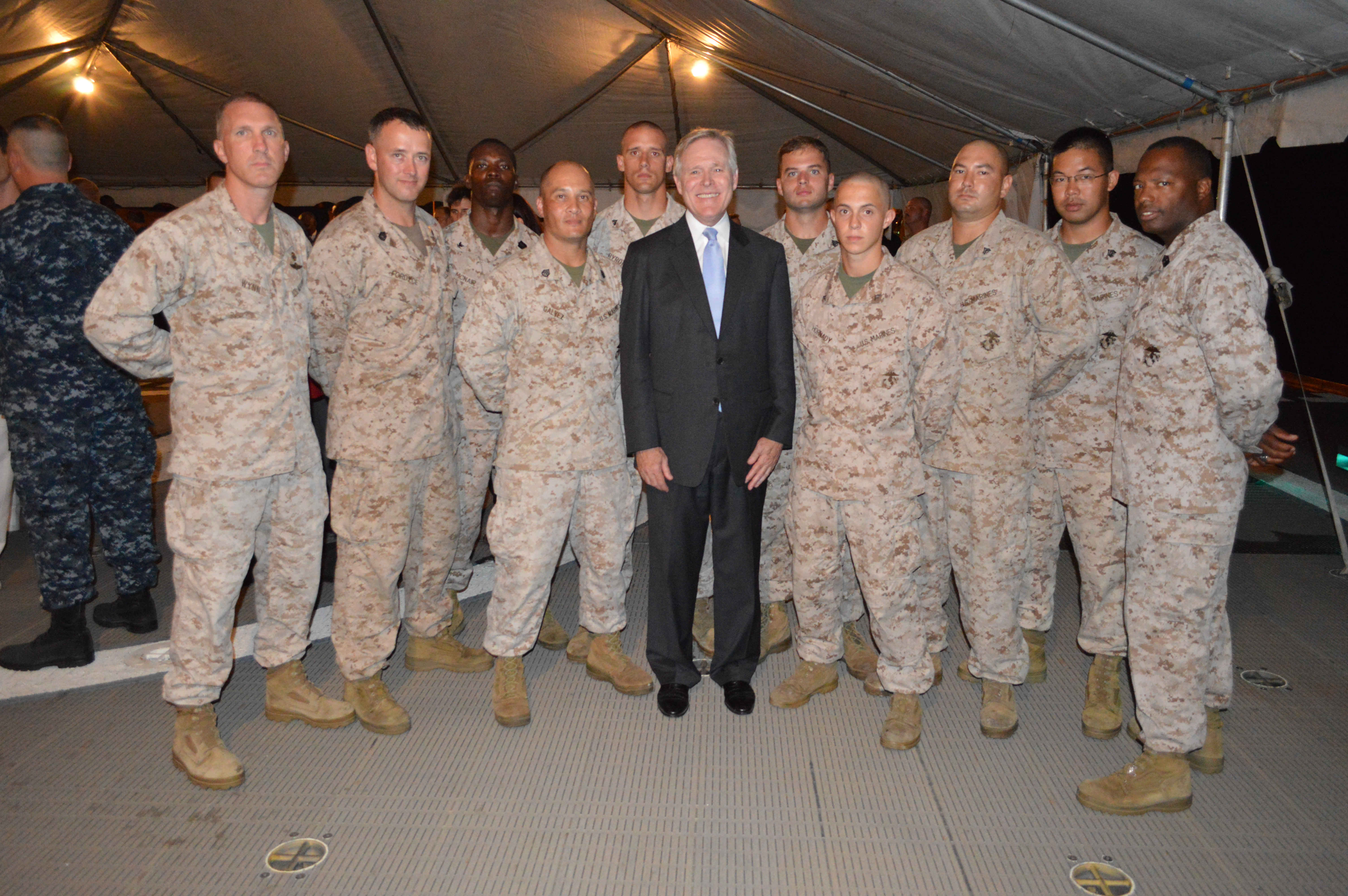 Marines and sailors from Special-Purpose Marine Air-Ground Task Force ...