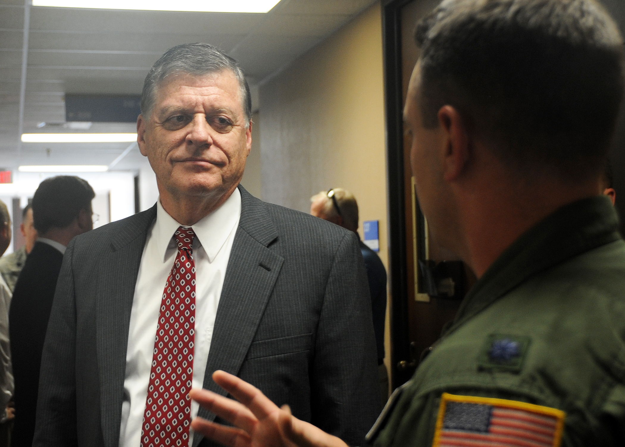 Congressman Cole visits Altus AFB