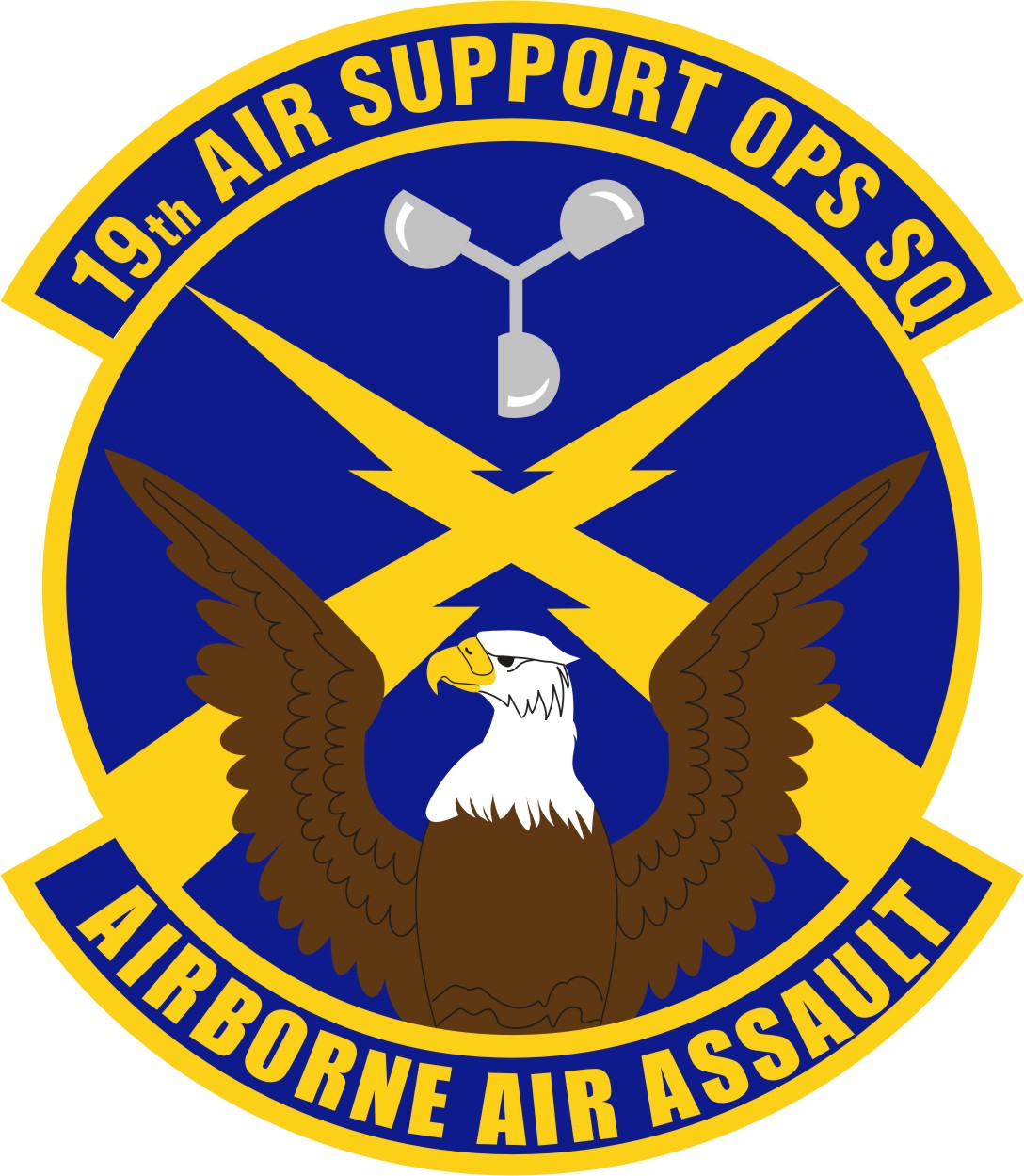 19 Air Support Operations Squadron Emblem
