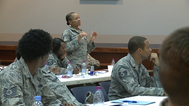 379th AEW maintains tradition for newest SNCOs > U.S. Air Forces ...