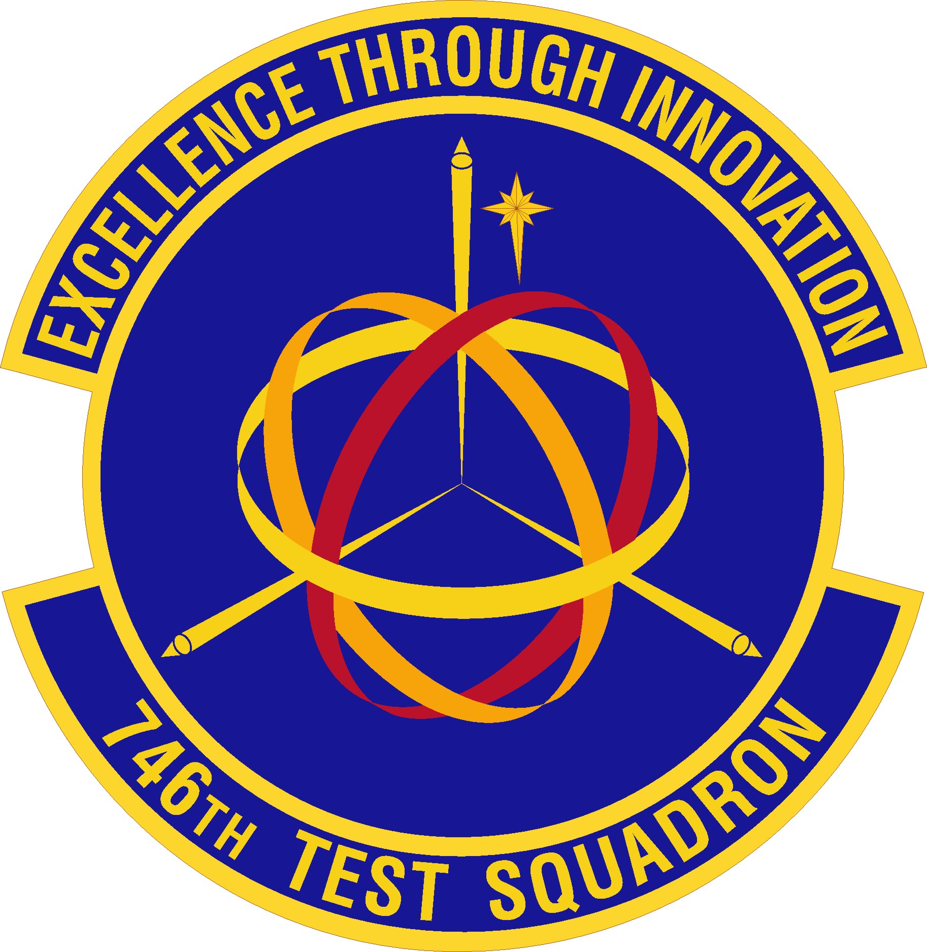 746 Test Squadron Emblem