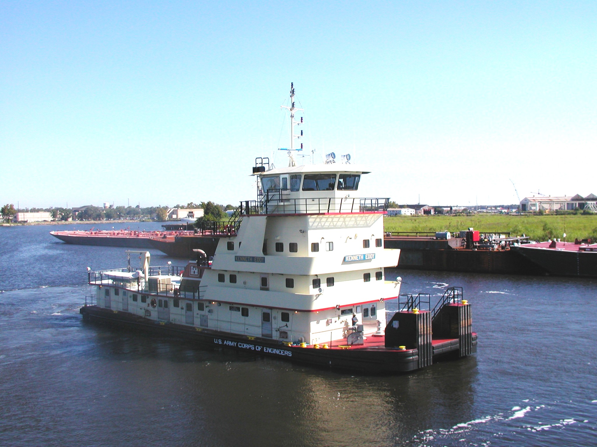 USACE M/V KENNETH EDDY > Philadelphia District & Marine Design Center ...