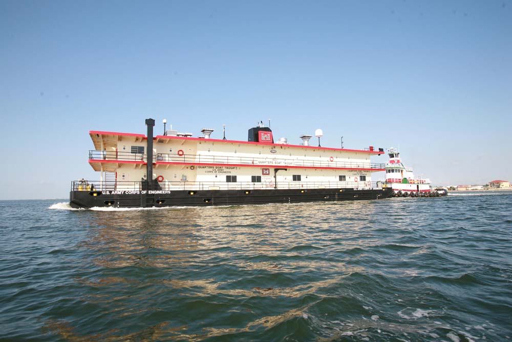 USACE QUARTER BOAT TAGGATZ > Philadelphia District & Marine Design ...