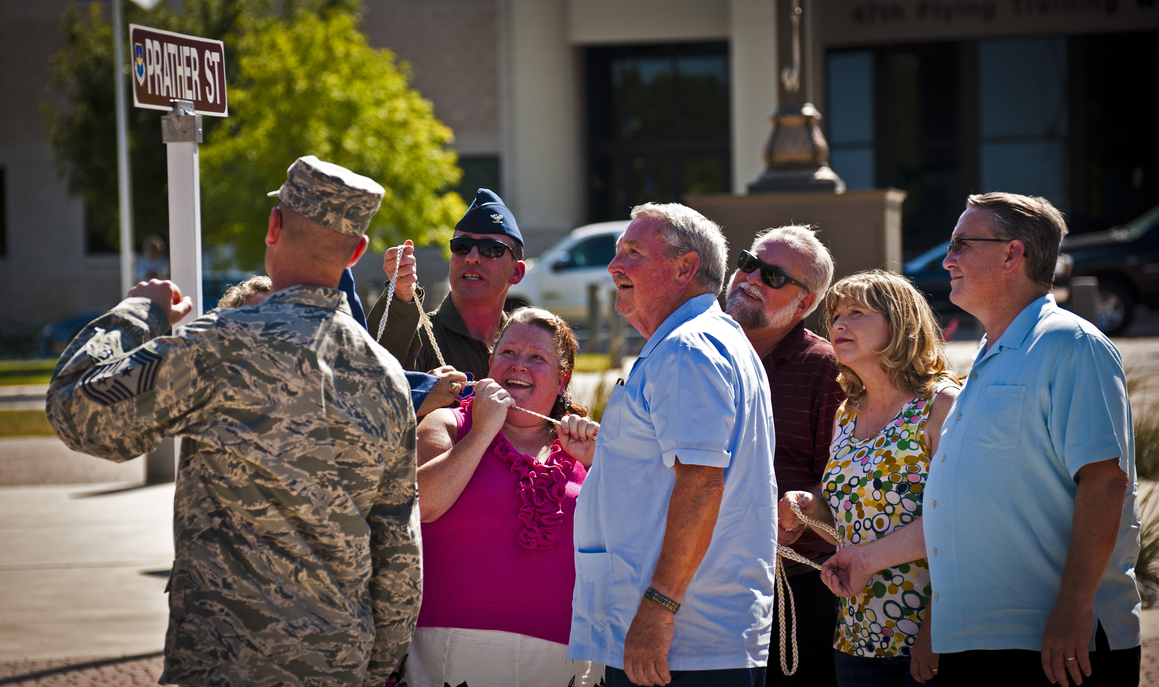 Maj. Gen. Prather honored with street renaming > Laughlin Air Force ...