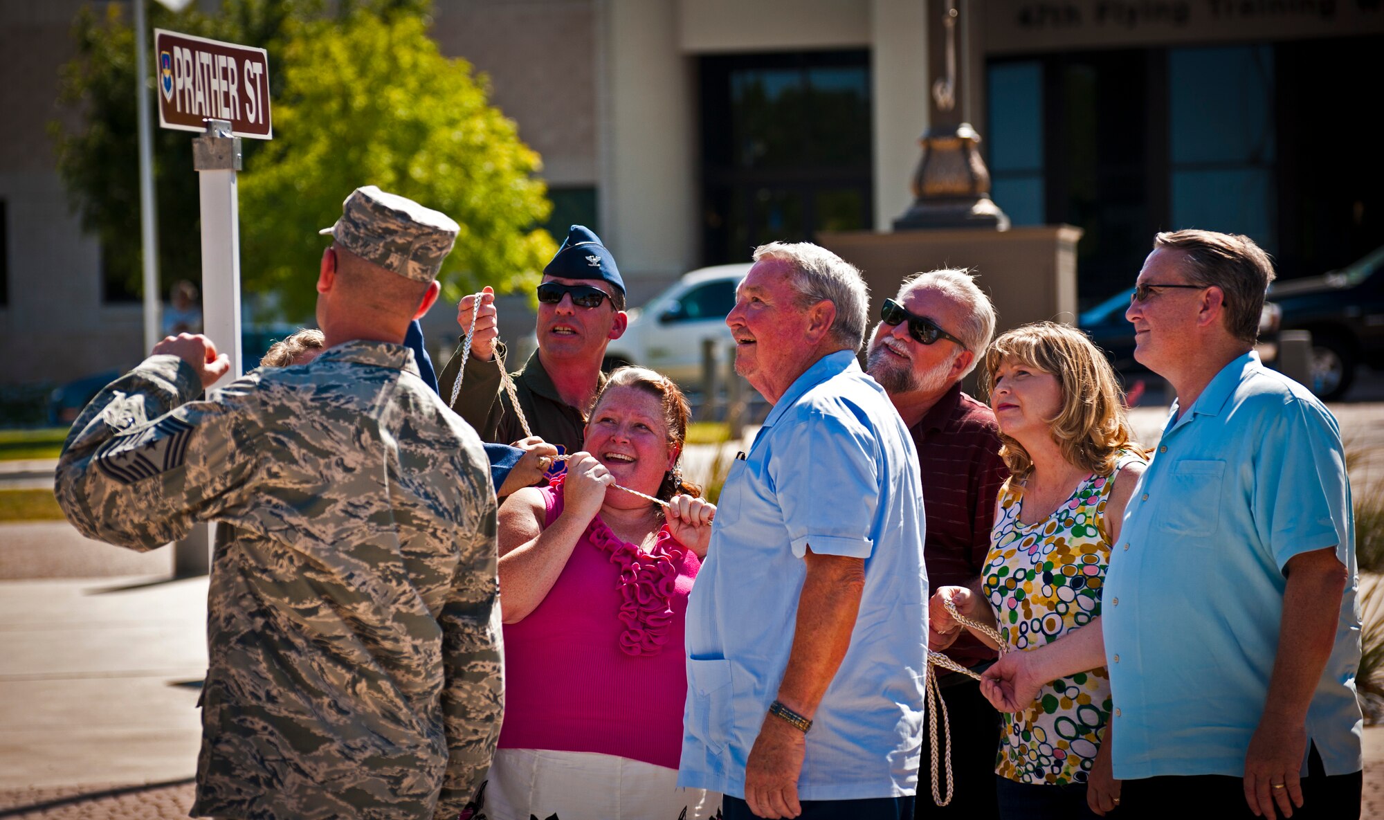 Maj. Gen. Prather honored with street renaming > Laughlin Air Force ...