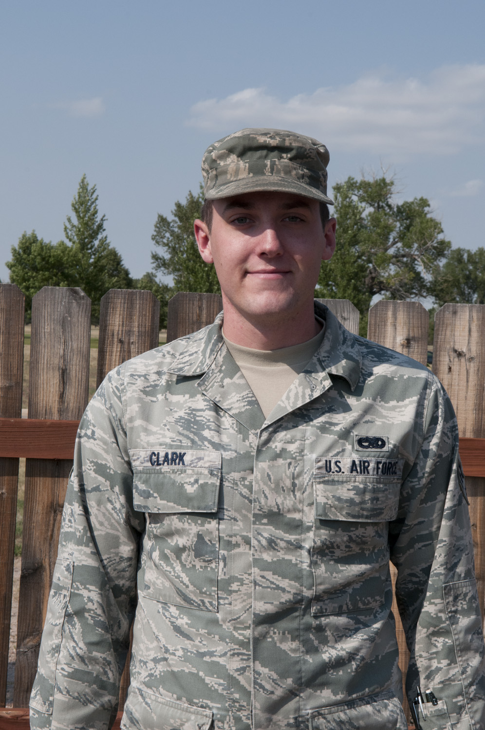 Senior Airman Justin Clark