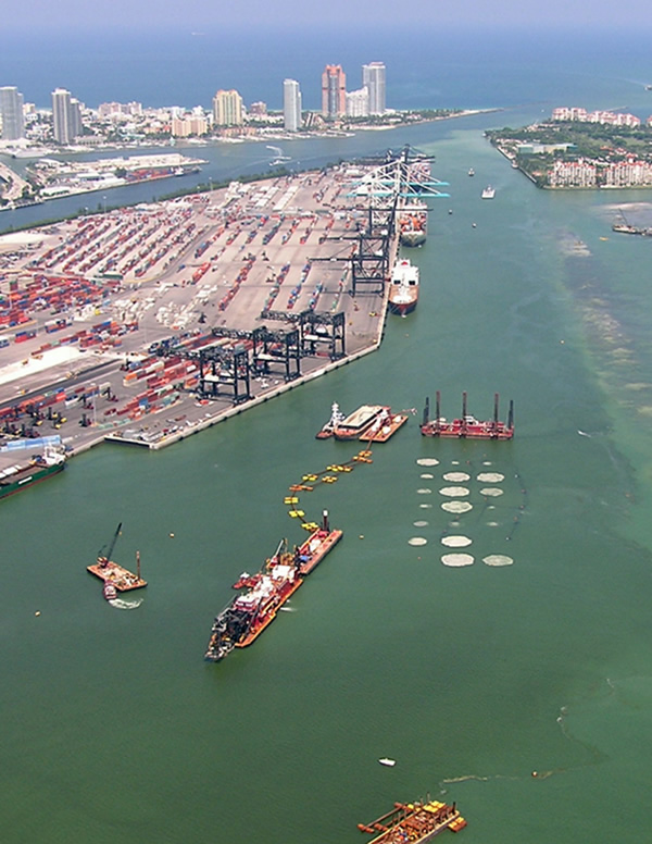Miami Harbor Blasting