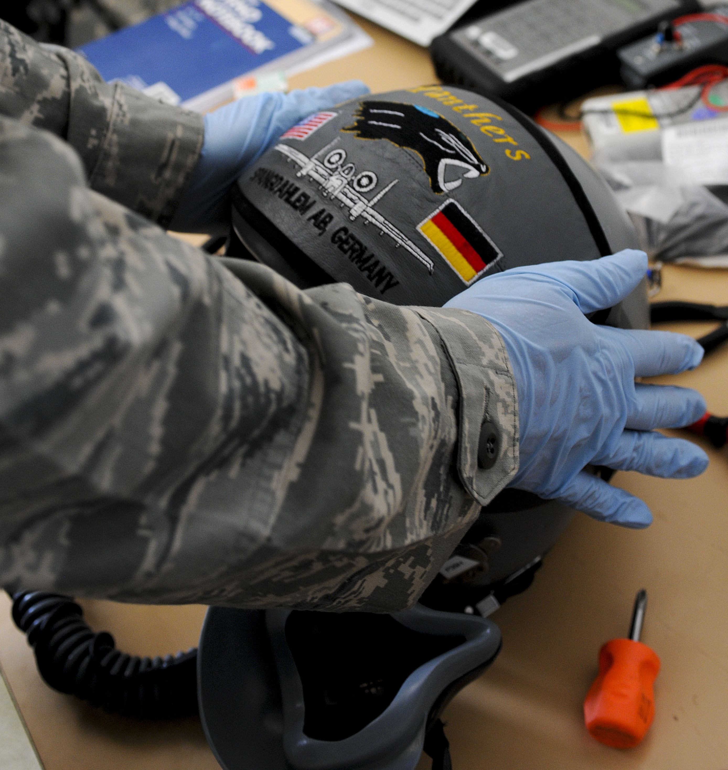 Fight crew equipment maintainers ensure pilots are good to go during ...