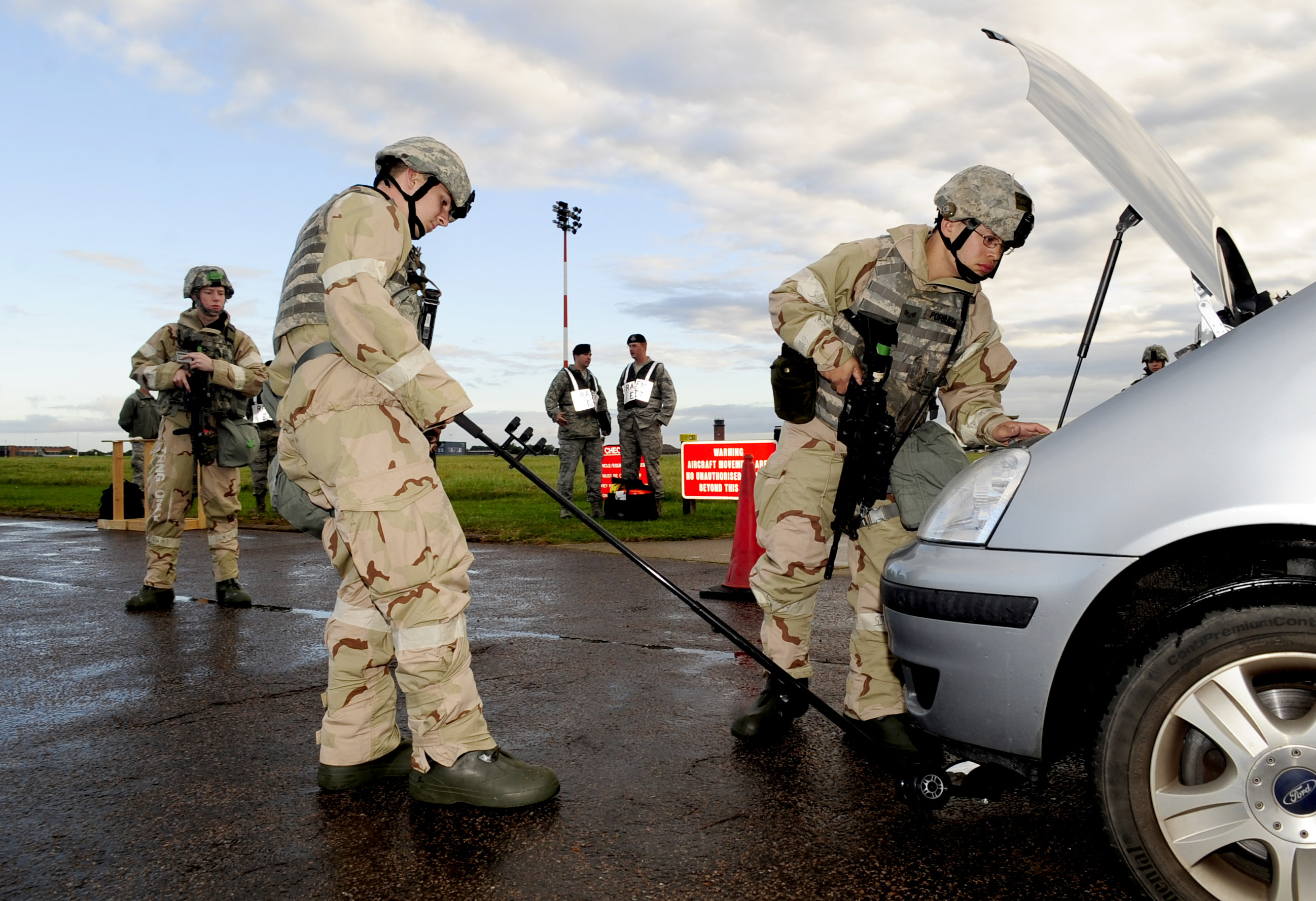 100th SFS, 100th CES practice wartime operations > U.S. Air Forces in ...