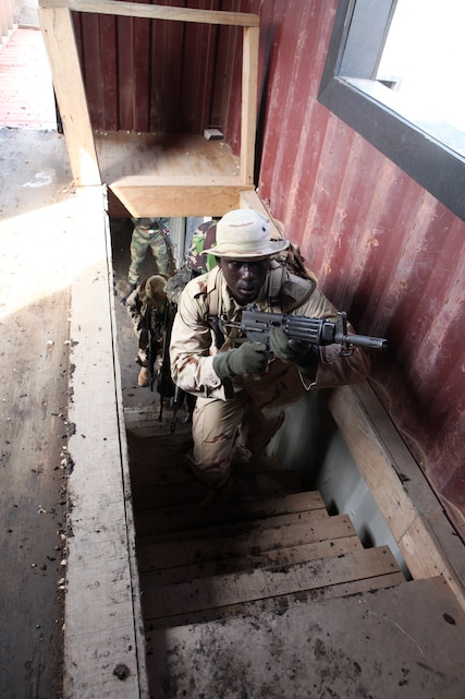 Improving urban combat techniques during Exercise Western Accord 2012 ...