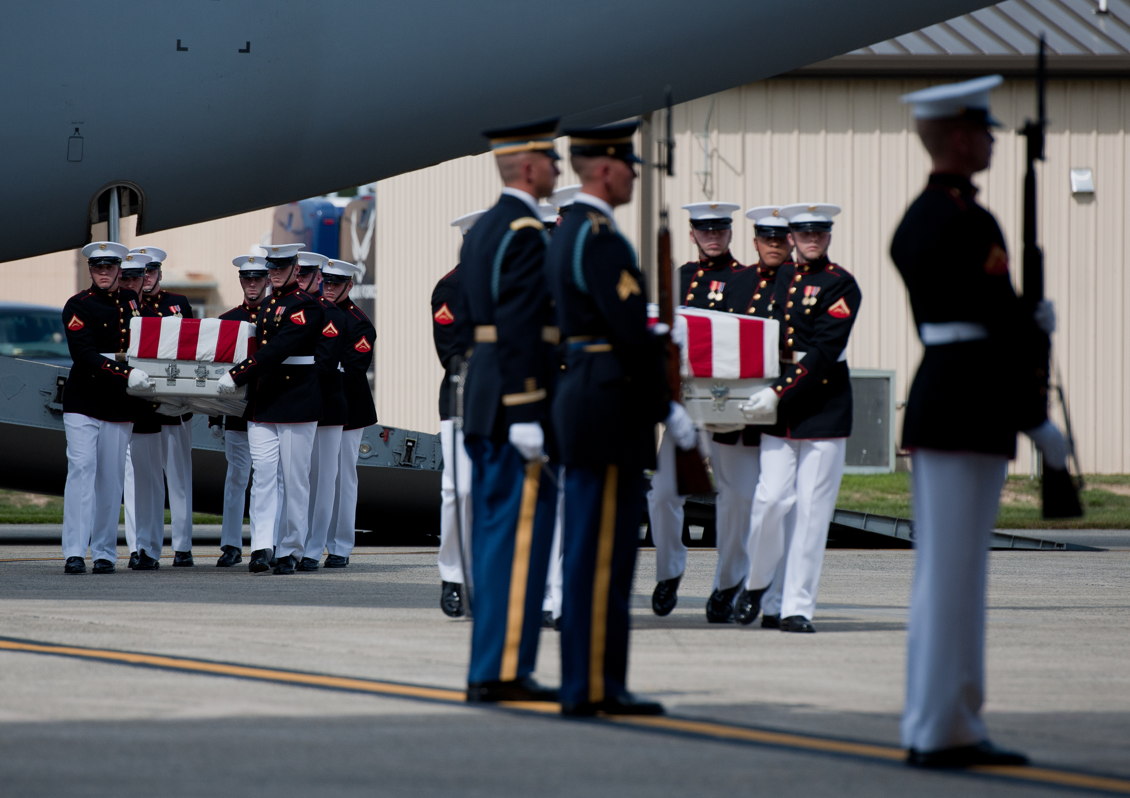 Dignified Transfer of Benghazi Consulate Victims