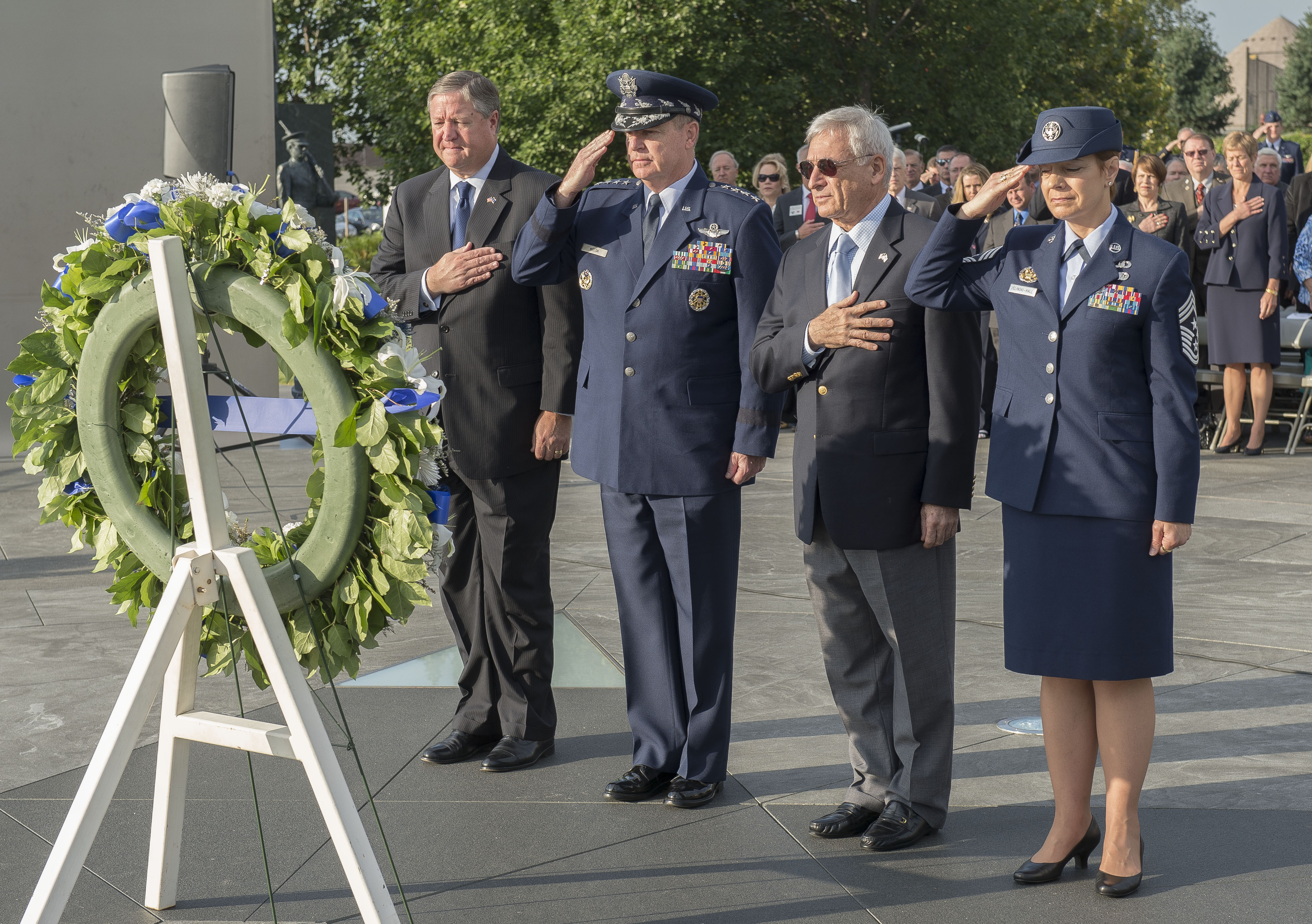 Photos: Air Force leaders attend AFA remembrance ceremony > Air Force ...