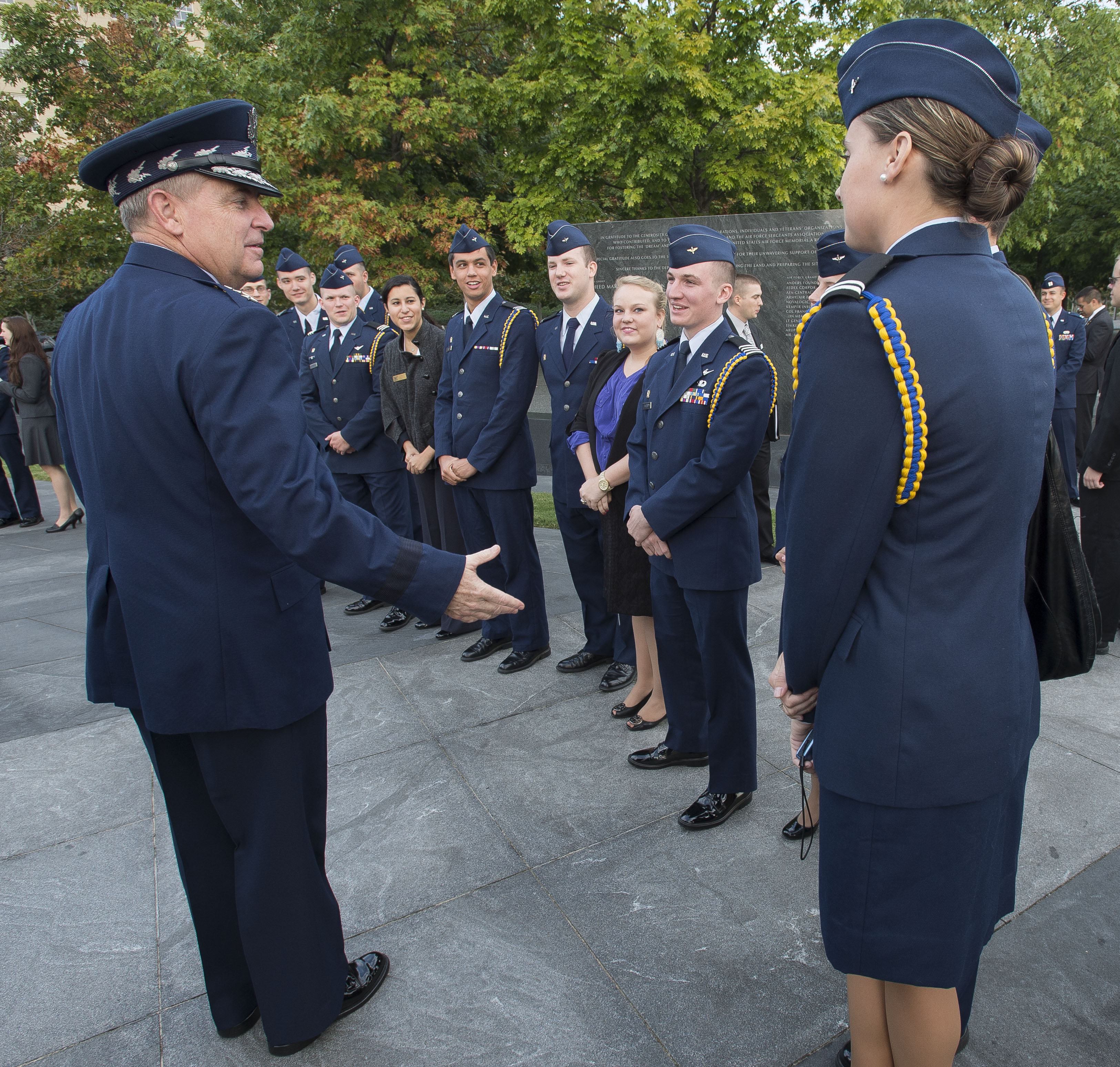 Photos: Air Force leaders attend AFA remembrance ceremony > Air Force ...