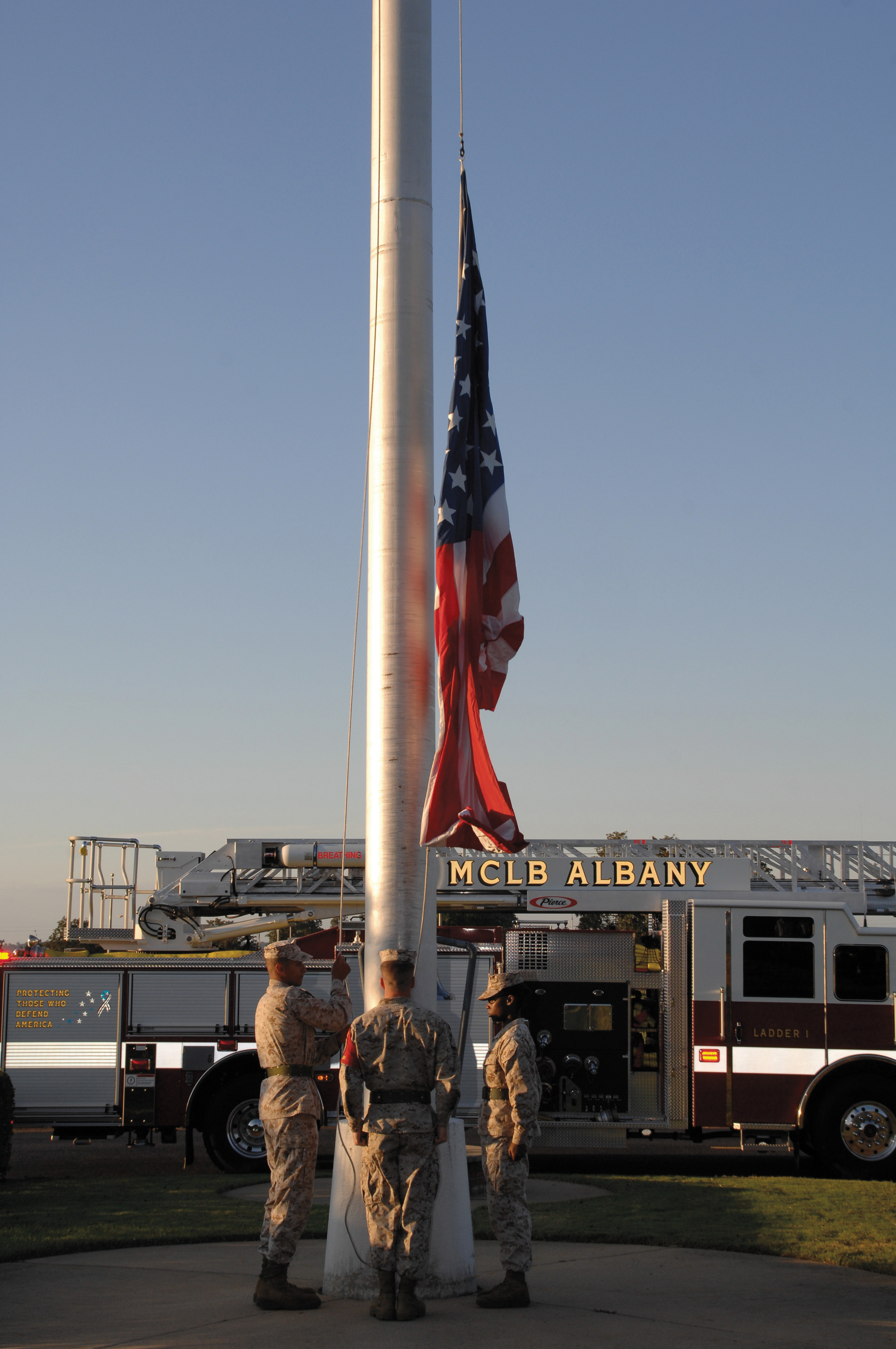 Base pays tribute to 9/11