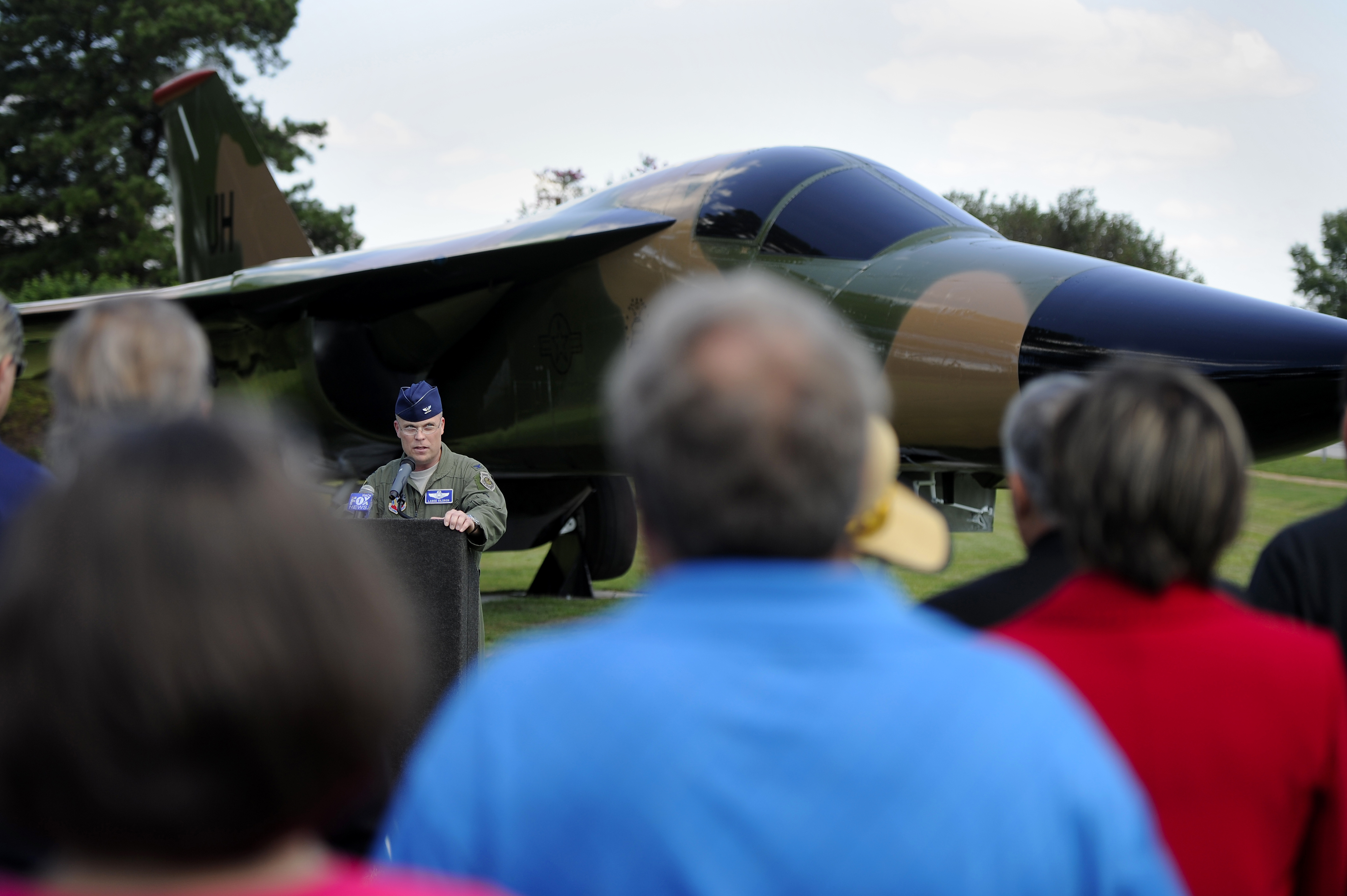F-111E Aardvark static display makes Shaw home > Shaw Air Force Base ...