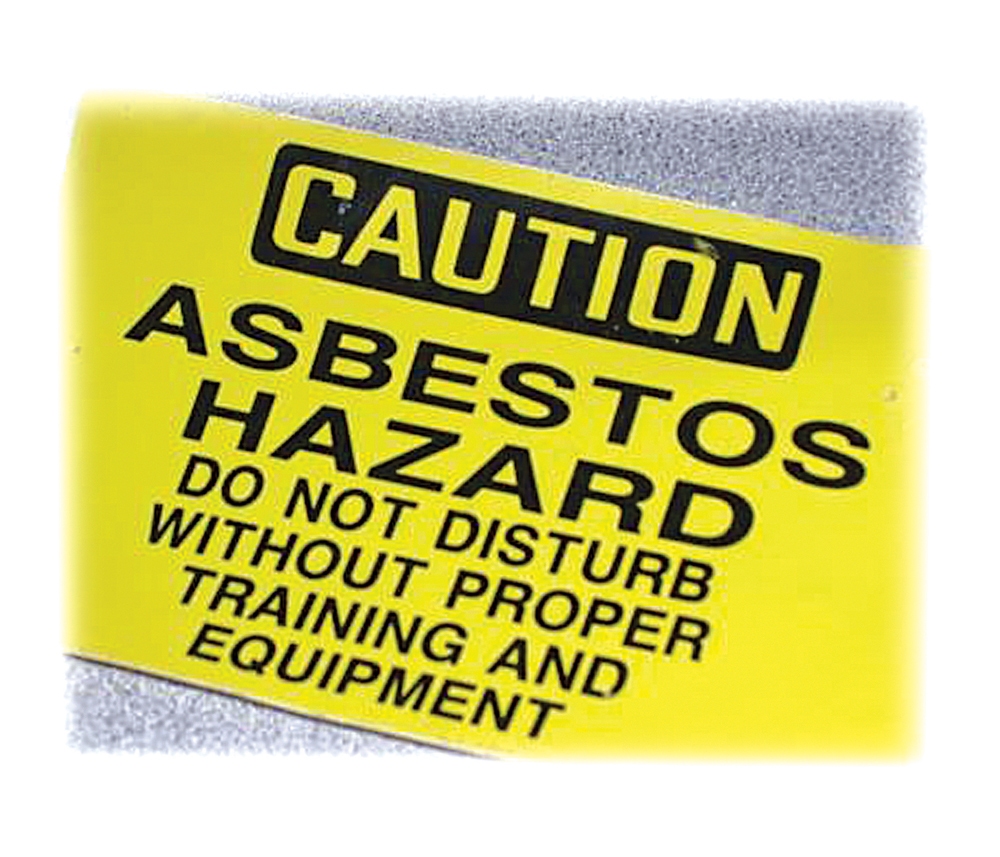 Asbestos graphic
