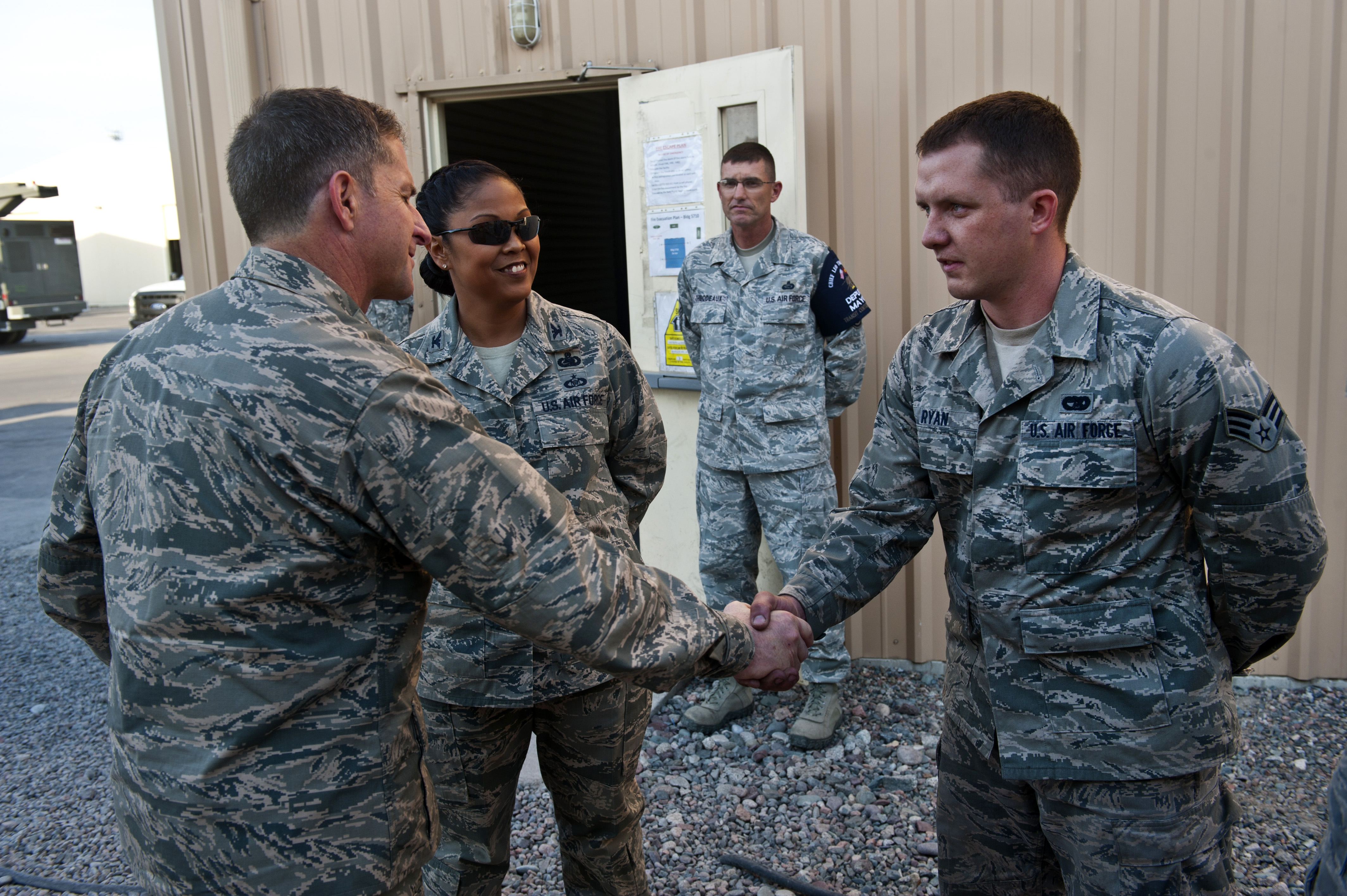AFCENT commander visits Transit Center > U.S. Air Forces Central > News