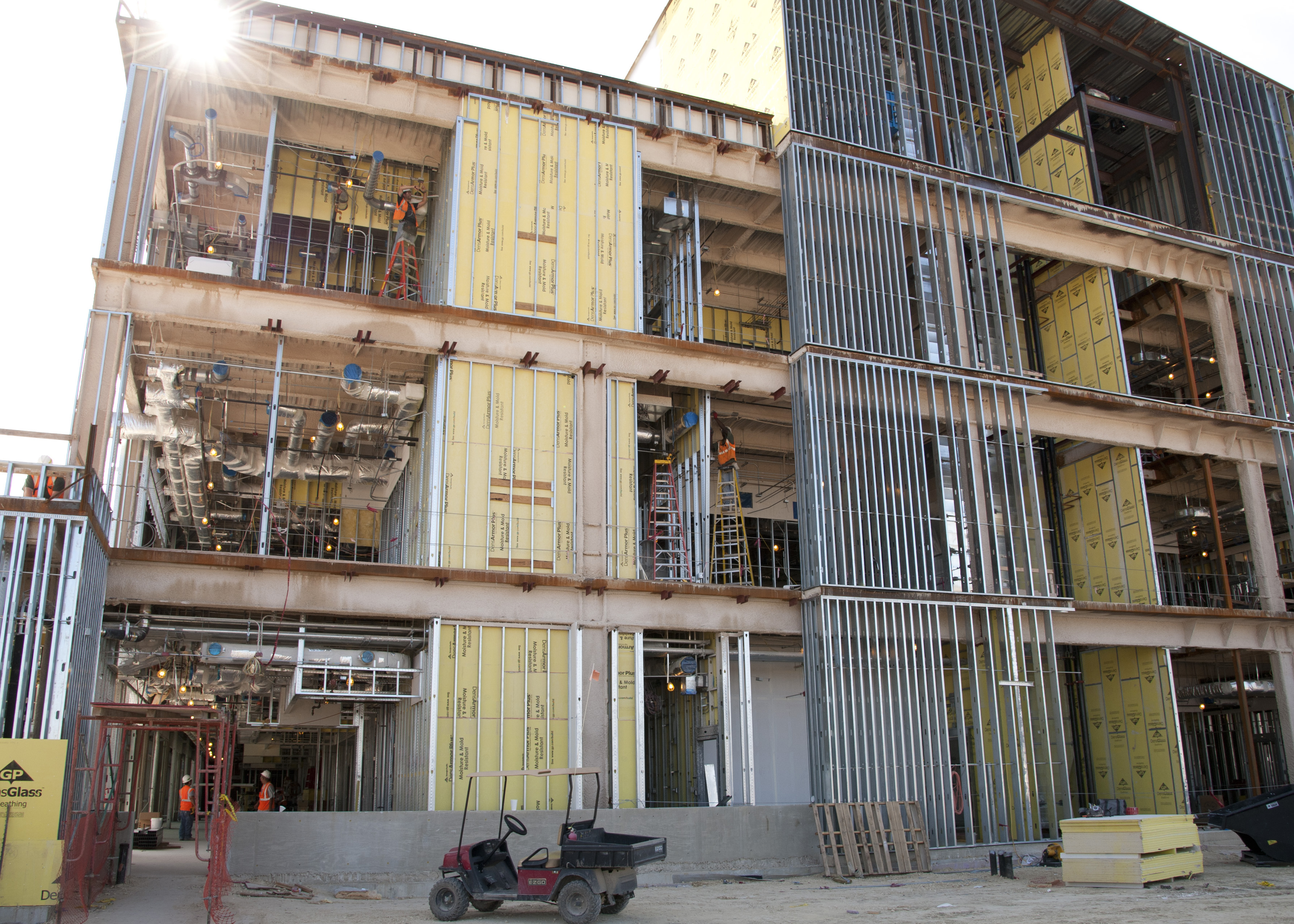 New Wilford Hall Phase 1, more than halfway complete > Air Force ...