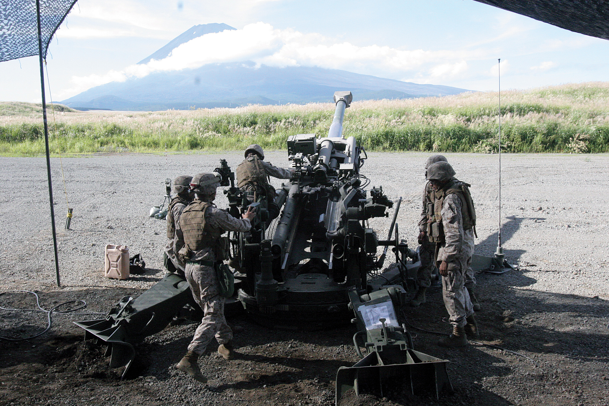Reserve battery maintains combat readiness at Fuji > United States ...