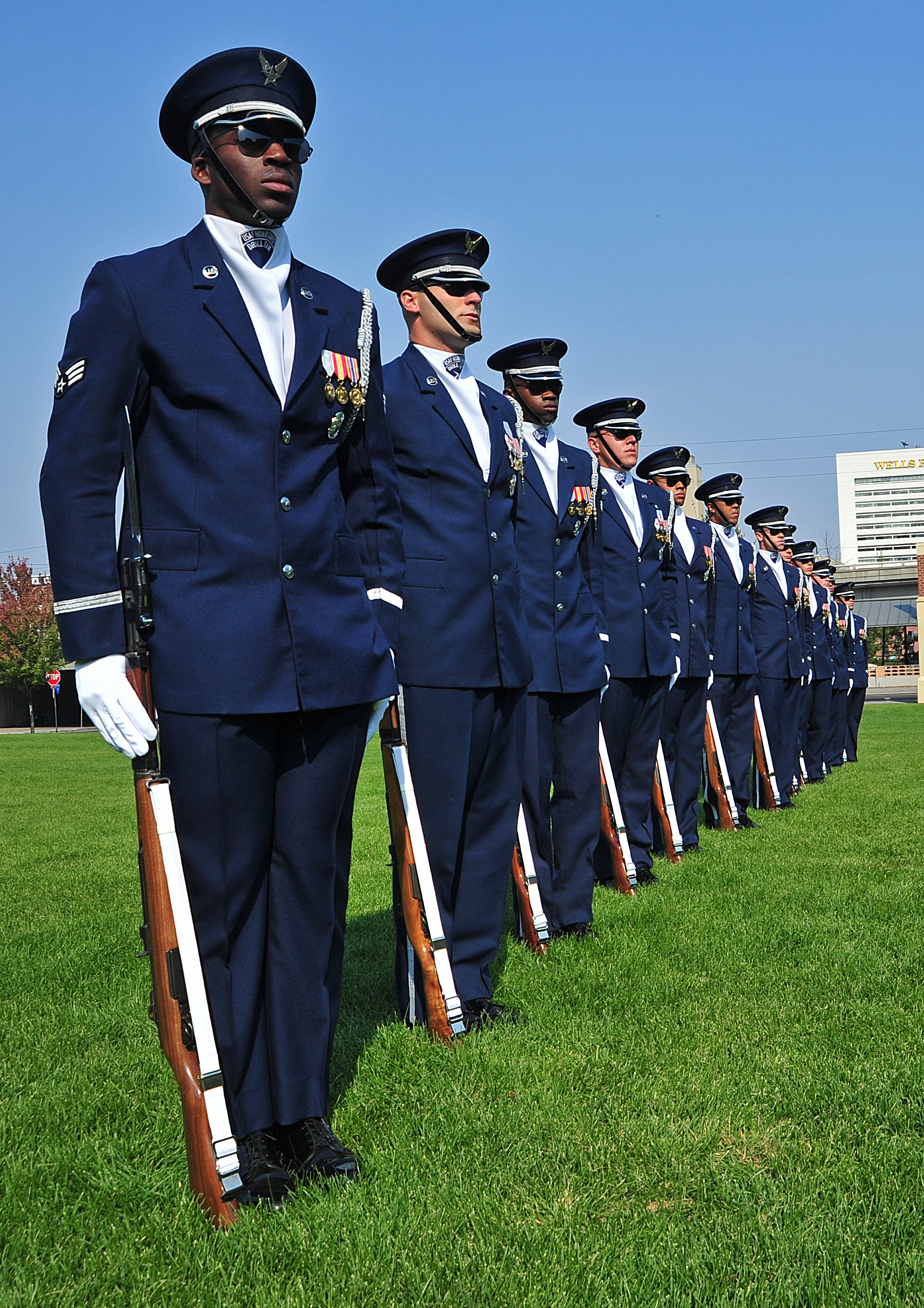 USAF Drill Team visits eastern Washington > Fairchild Air Force Base ...